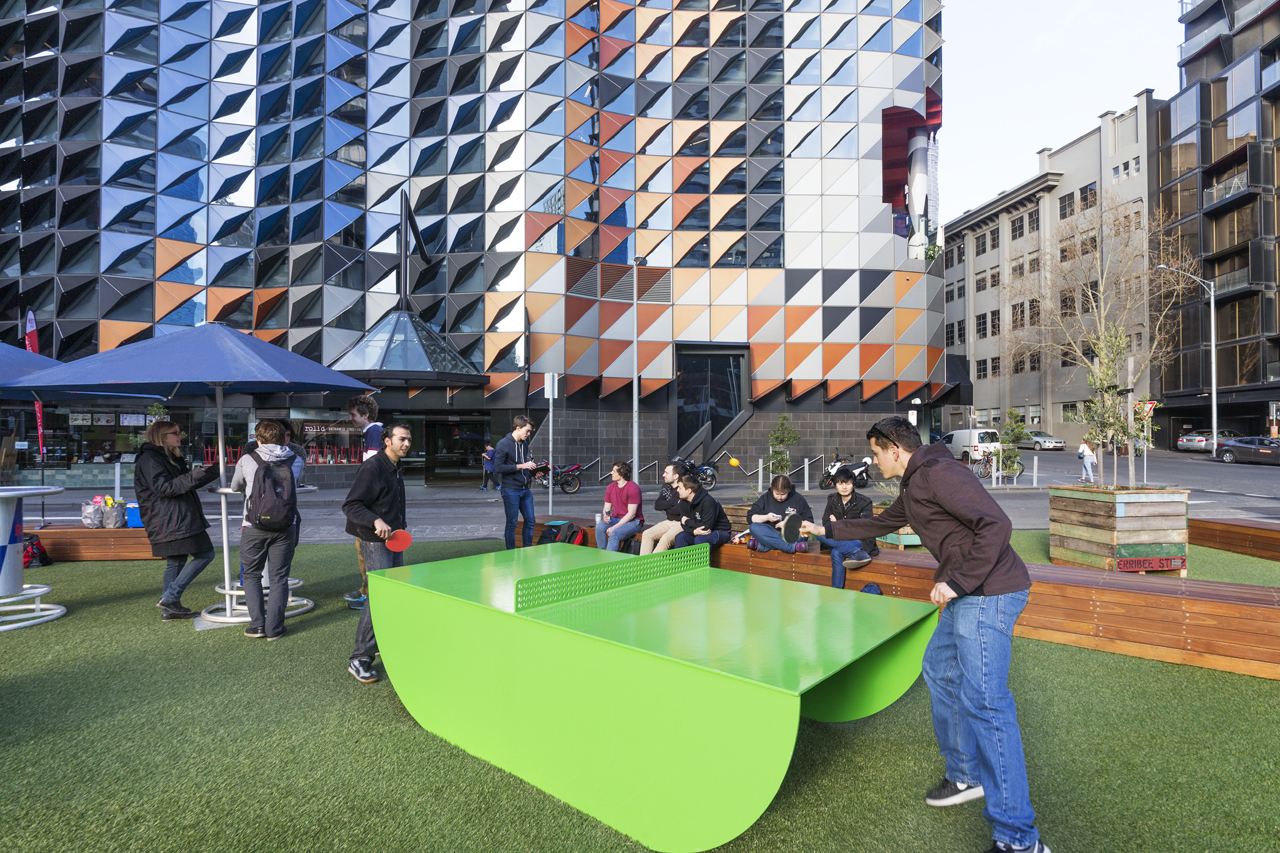 RMIT University A'Beckett Urban Square by Peter Elliott Architecture ...