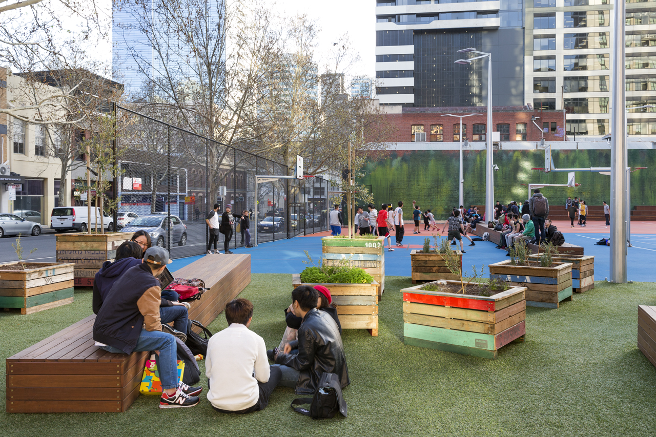 RMIT University A'Beckett Urban Square by Peter Elliott Architecture ...