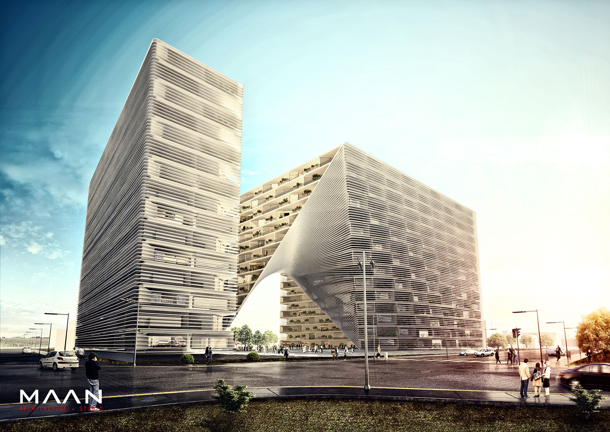Qom Residential Complex by MAAN Architecture Studo - Architizer