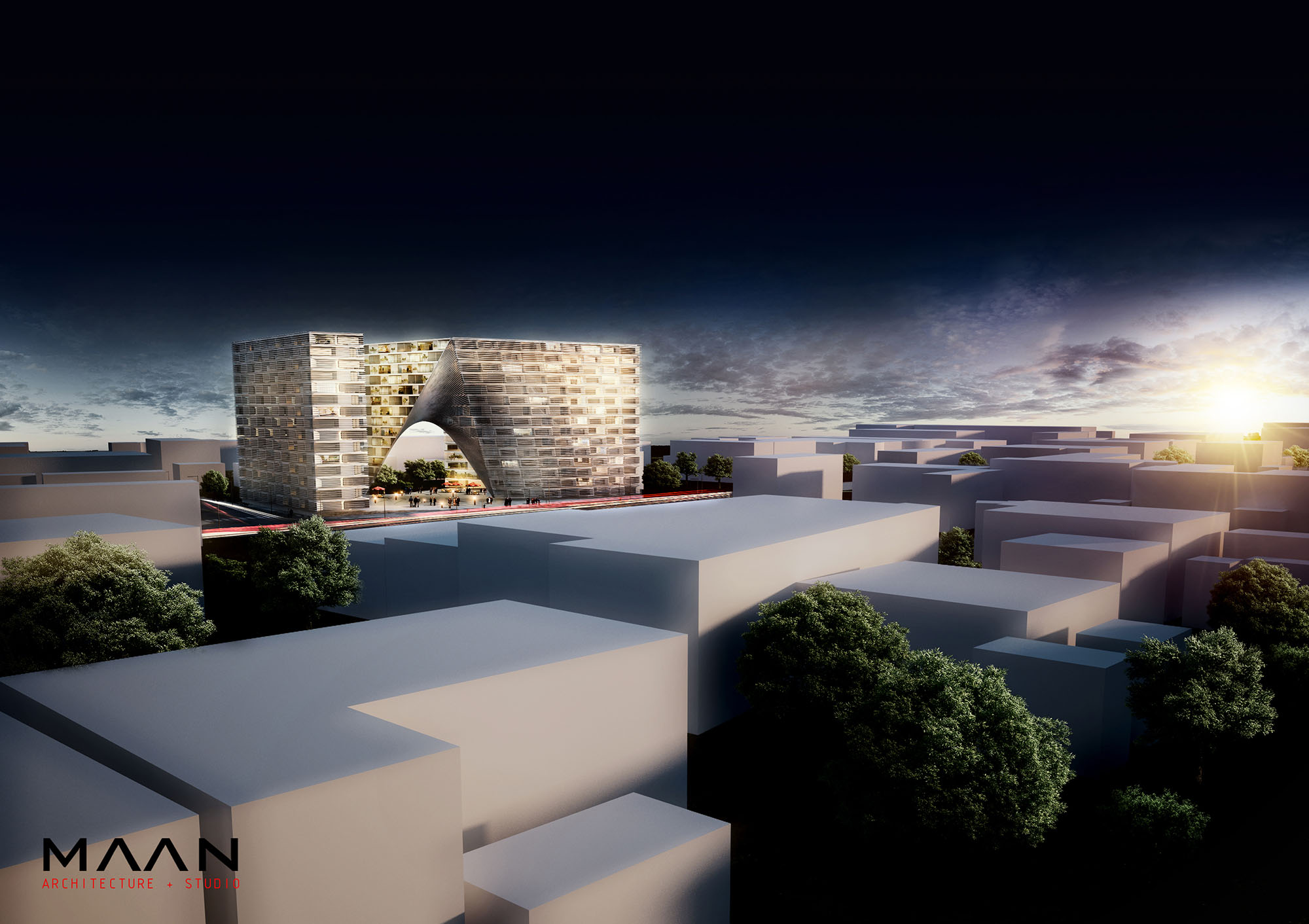 Qom Residential Complex by MAAN Architecture Studo - Architizer