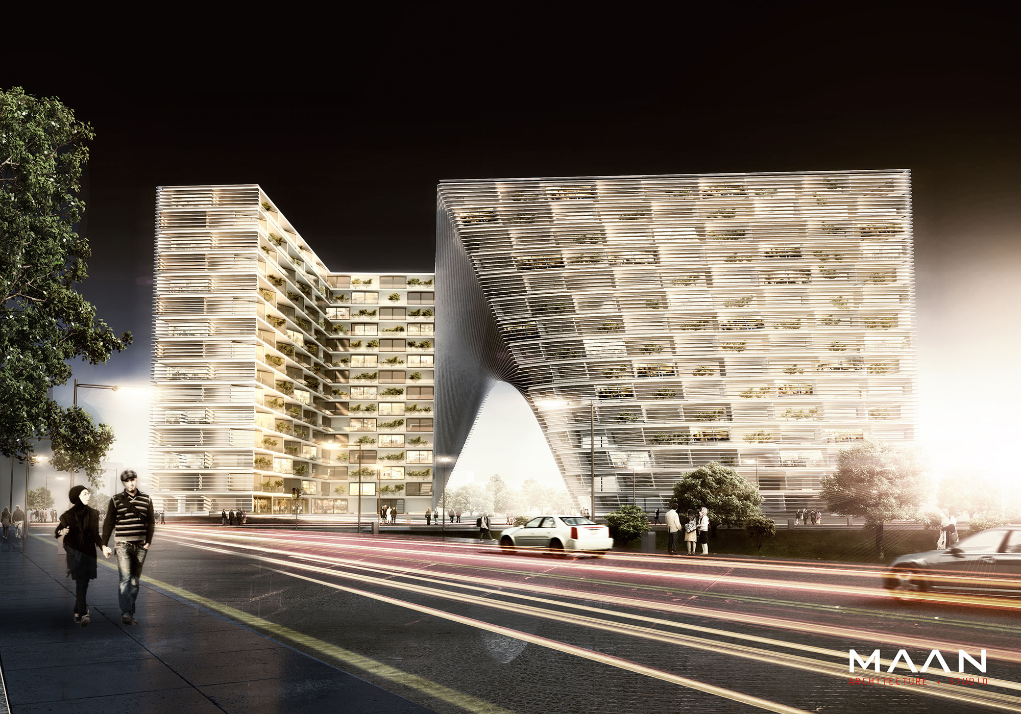 Qom Residential Complex by MAAN Architecture Studo - Architizer