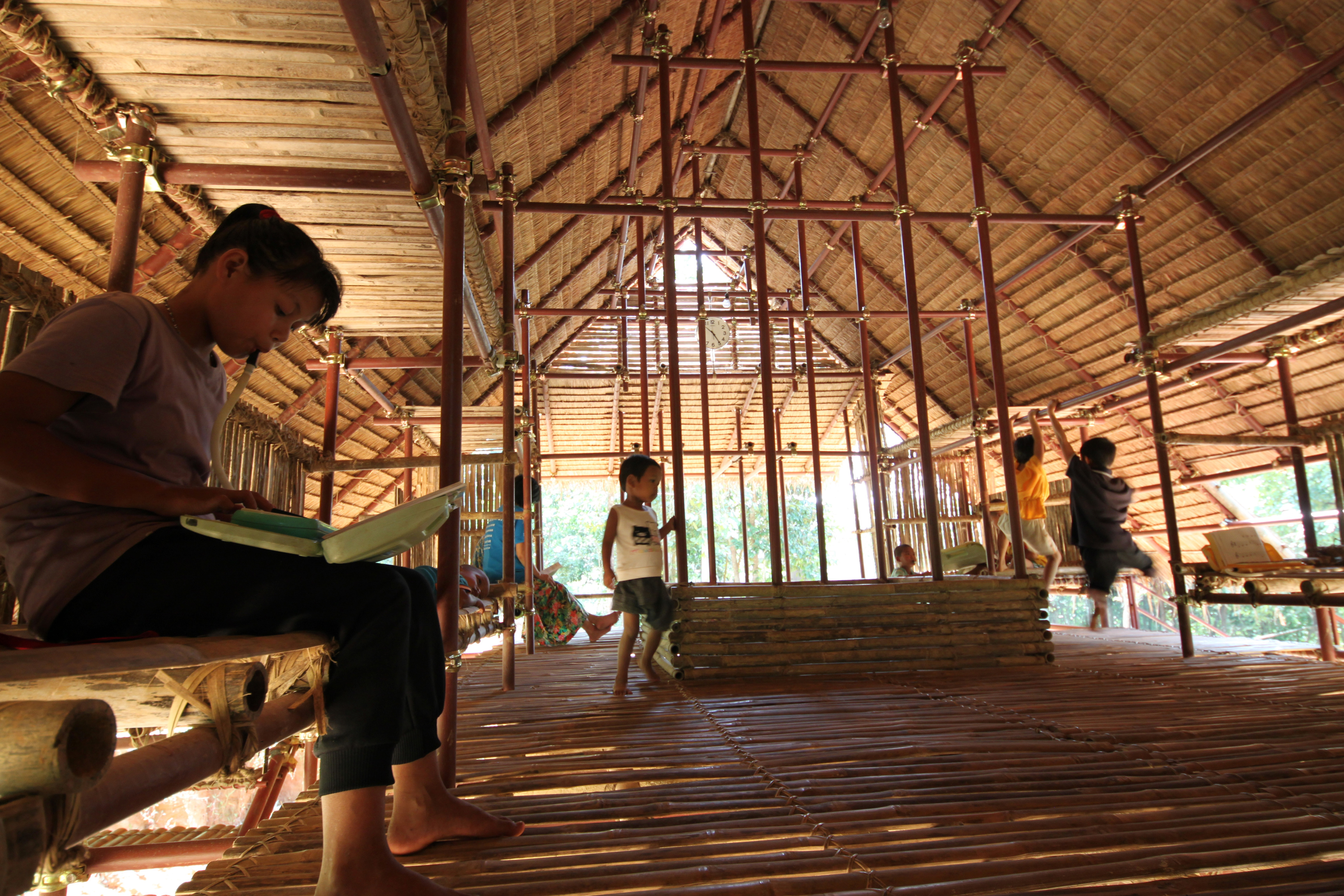 School Floating in the Sky by D Environmental Design System Laboratory ...