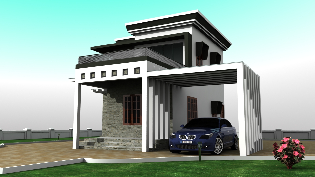 Idea 1004004: kallayi by Diljith Constructions in Kozhikode, India ...