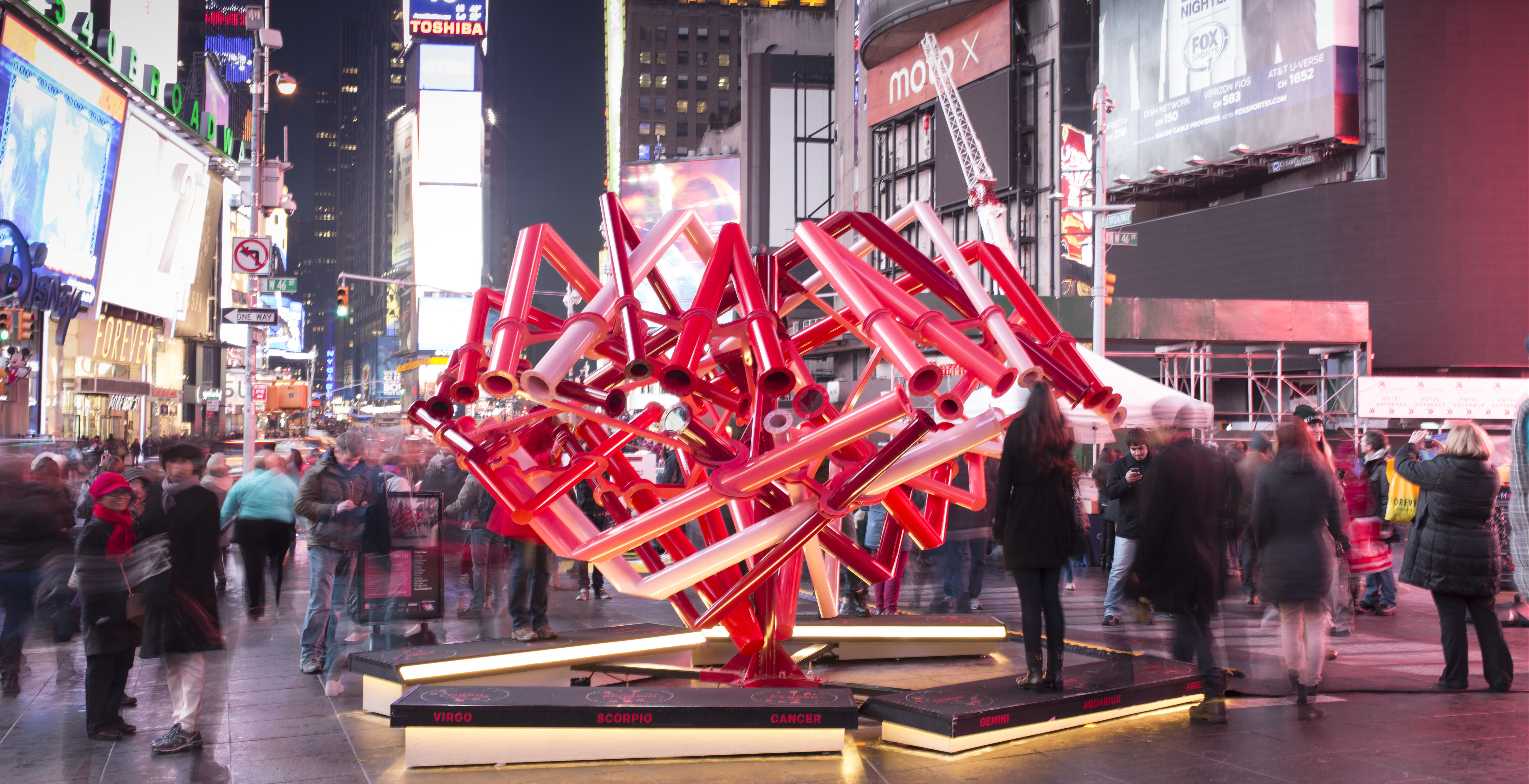 Times Square Valentine Heart by Young Projects - Architizer