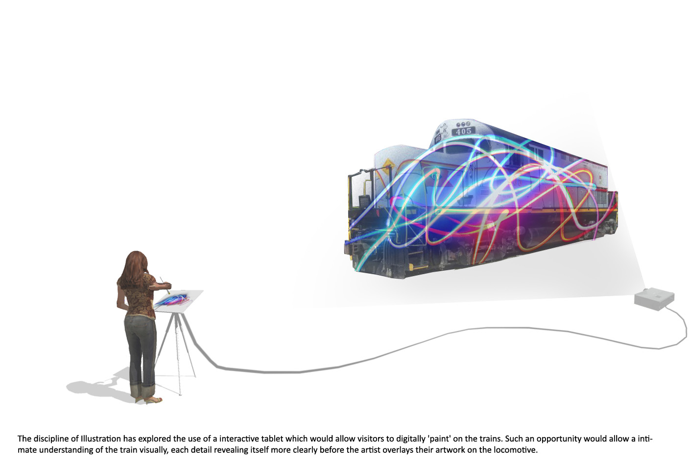 Combining Art & Trains by Lockhart Krause Architect - Architizer