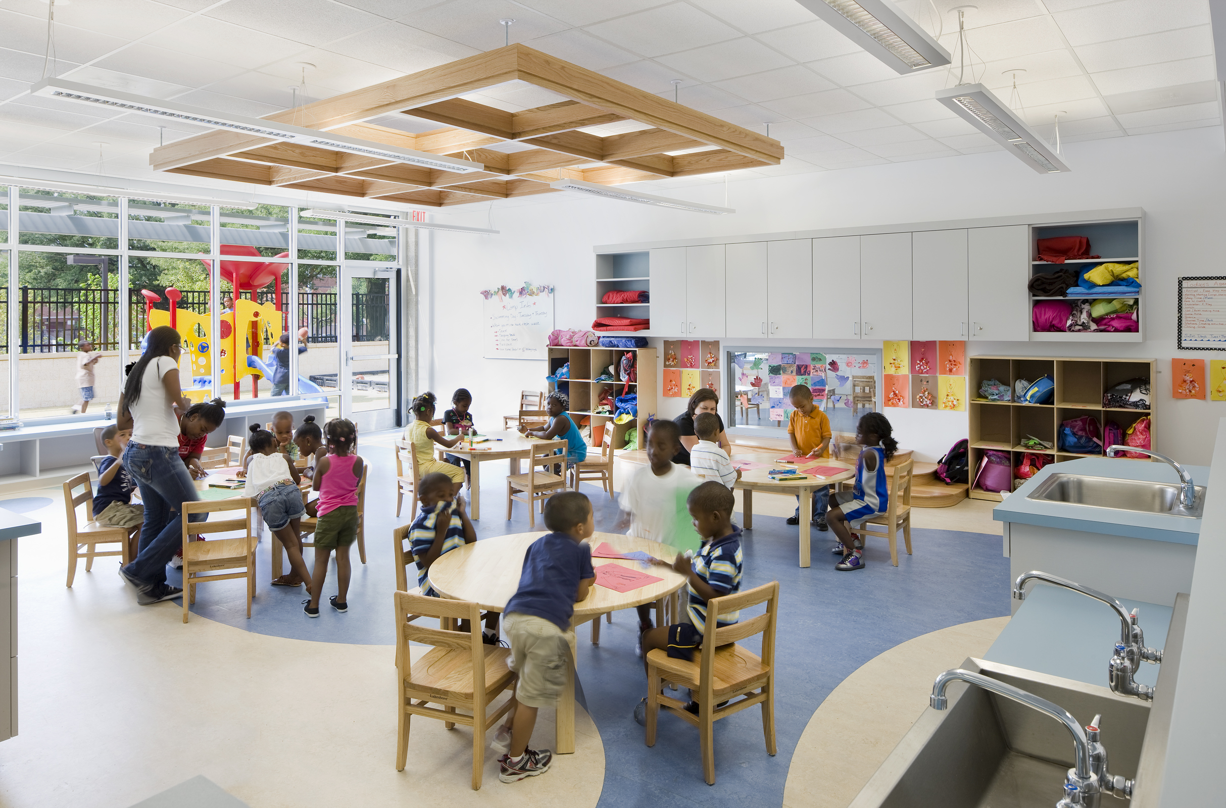 Deanwood Community Center and Library by Perkins Eastman - Architizer