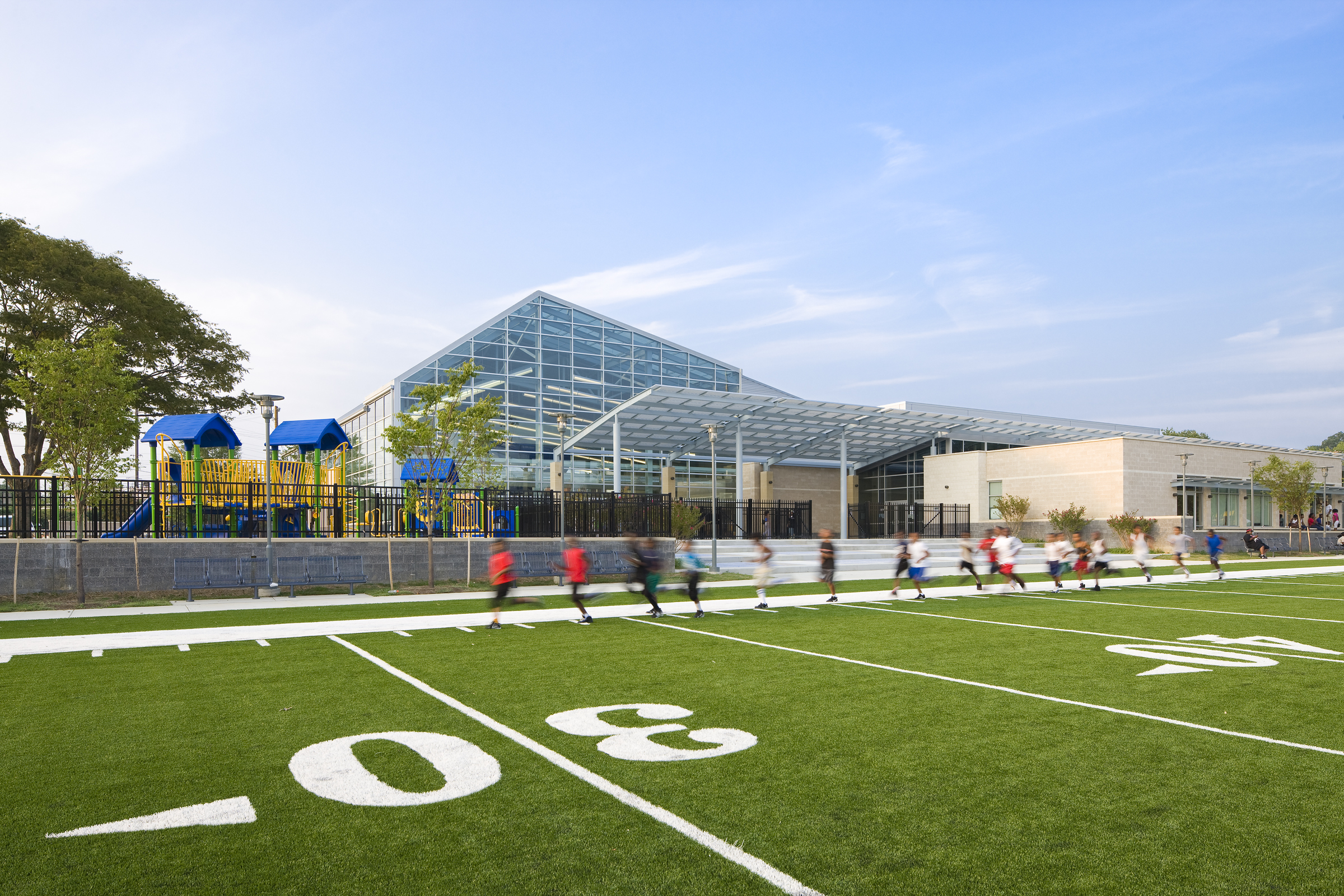 Deanwood Community Center and Library by Perkins Eastman - Architizer