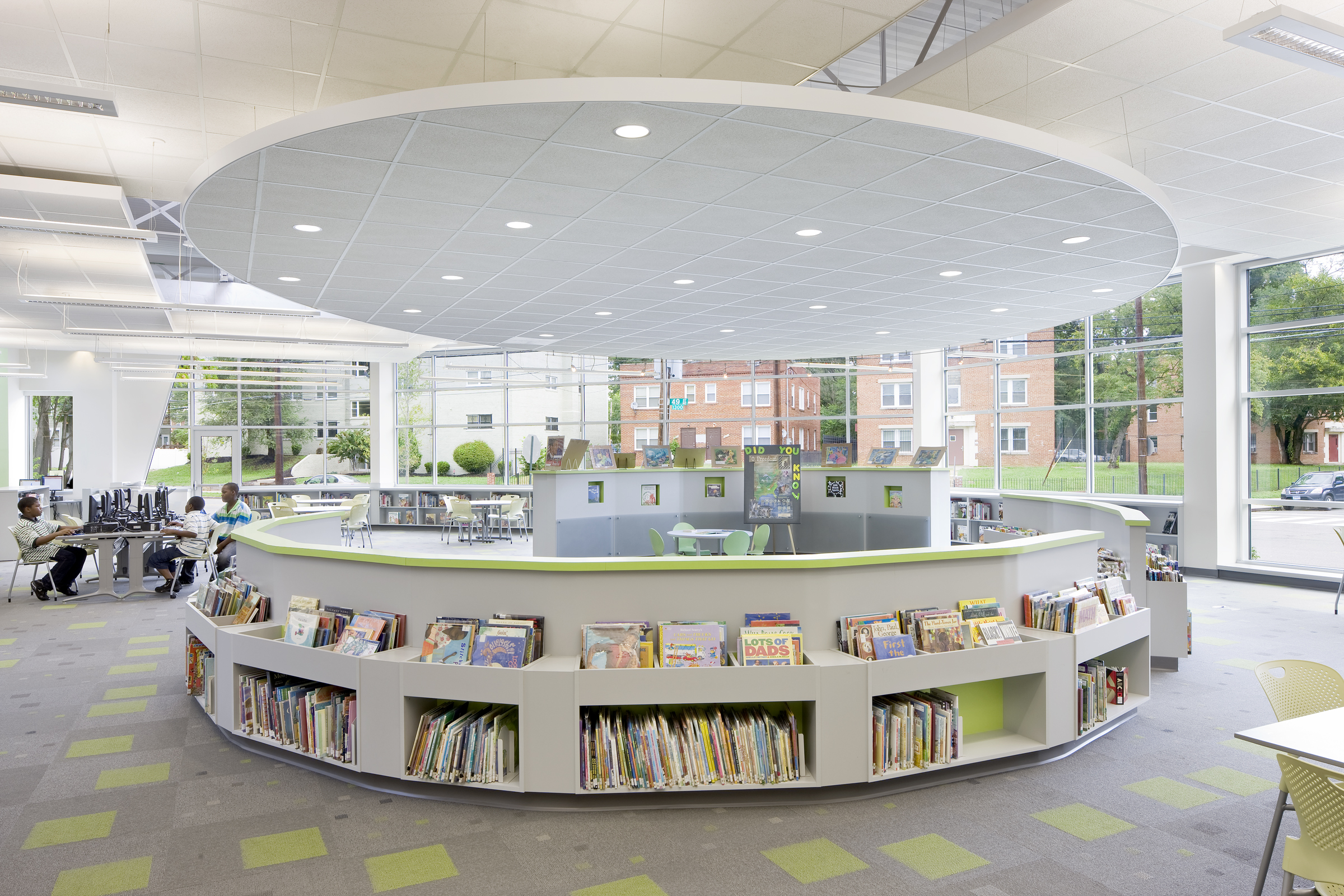 Deanwood Community Center and Library by Perkins Eastman - Architizer