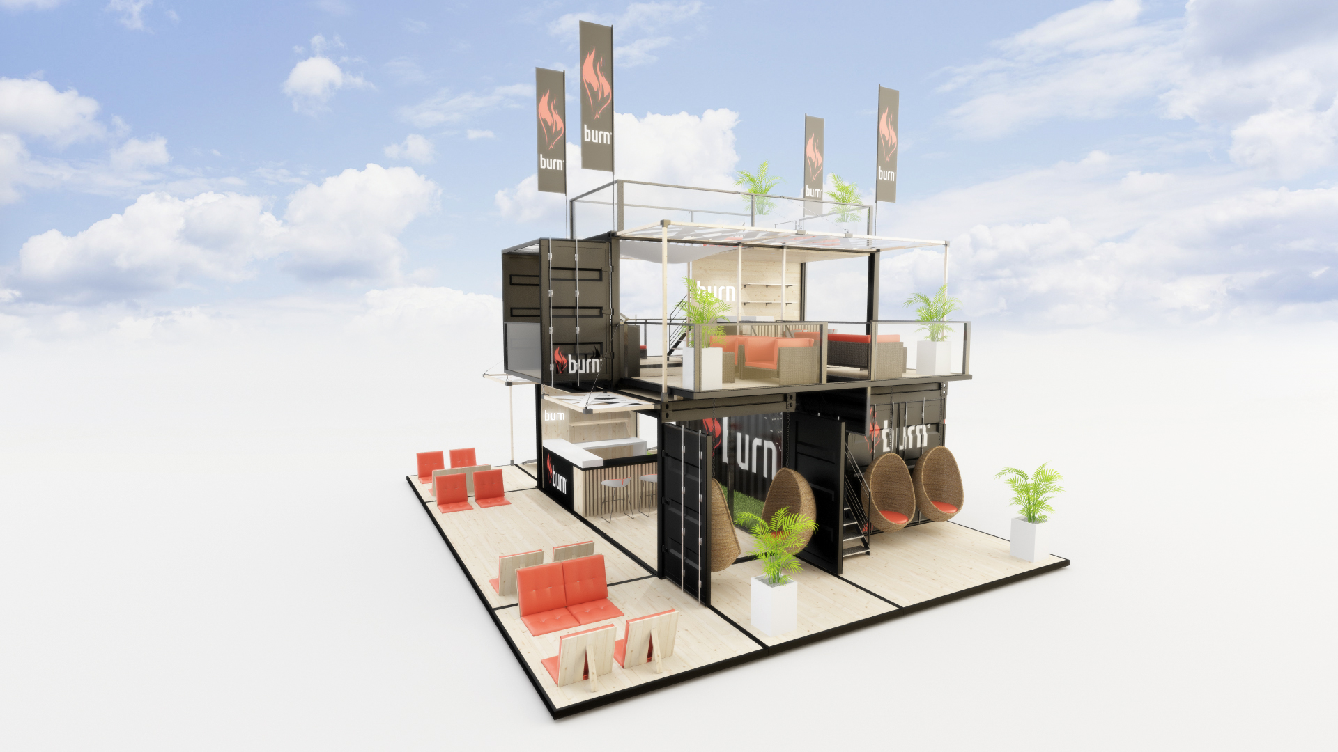 Burn Pop-Up Beach Bar by Nicolas Fiore Design - Architizer