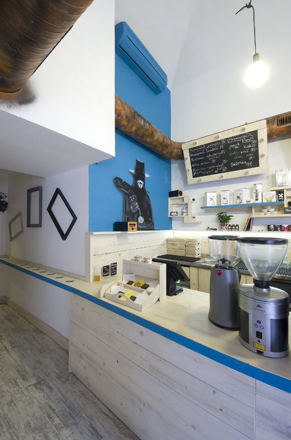 The Interior Design of AnonymouS Coffee by Ing.arch. Eva Bradáčová ...