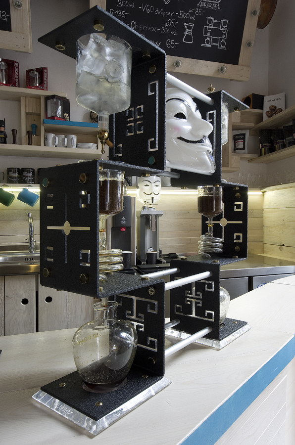 The Interior Design of AnonymouS Coffee by Ing.arch. Eva Bradáčová ...