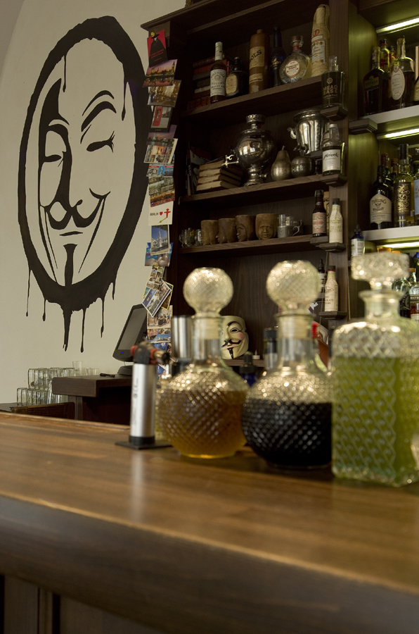 The Interior Design of AnonymouS Bar by Ing.arch. Eva Bradáčová ...