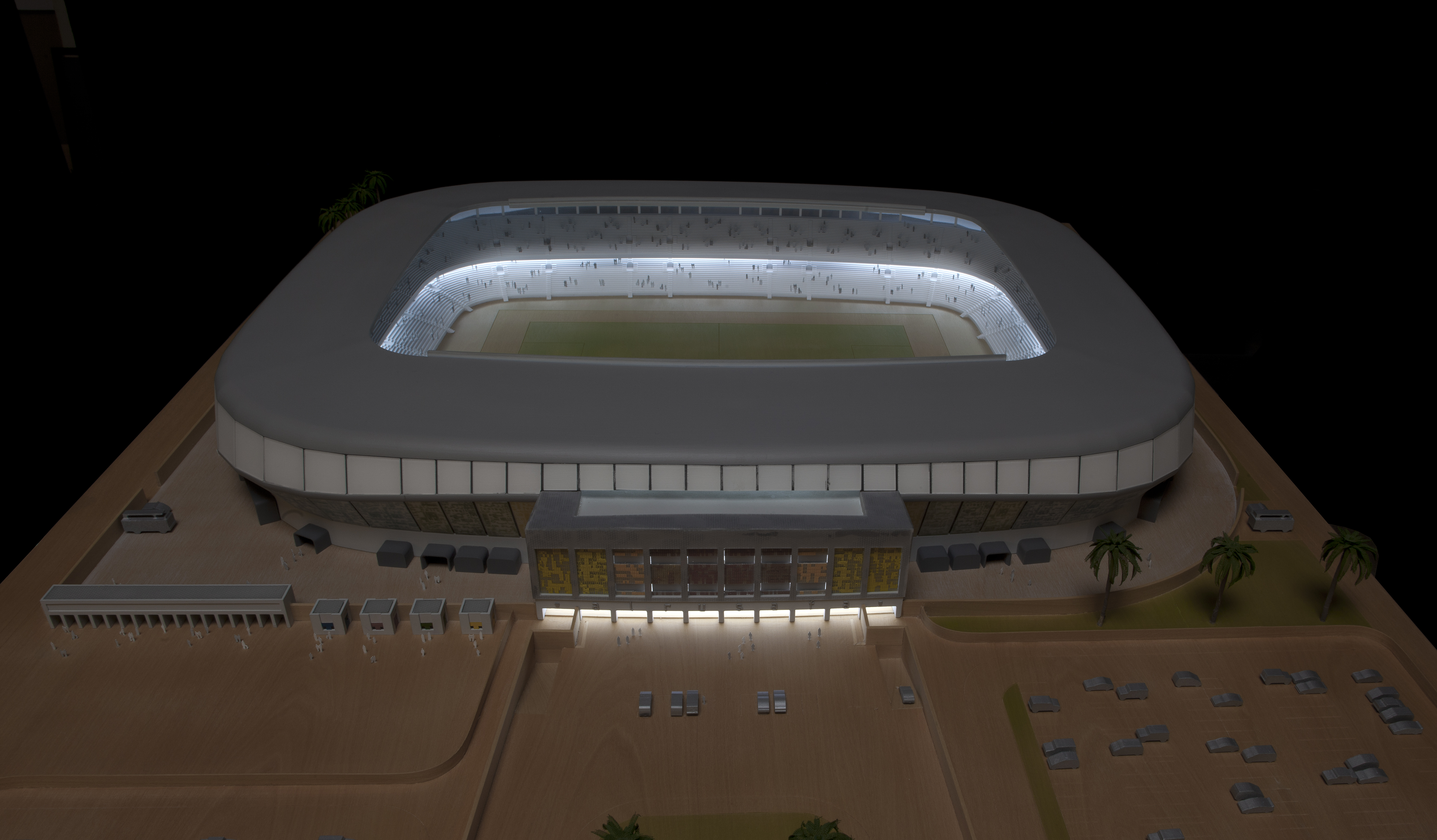 MODULAR STADIUM AL RUSSAFA by JAVIER GARCIA ALDA architect - Architizer