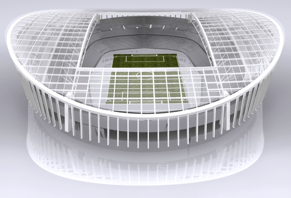 MODULAR STADIUM IN TRIPOLI by JAVIER GARCIA ALDA architect - Architizer