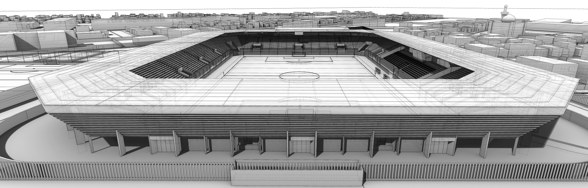 MODULAR STADIUM AL TALABA SPORTS CLUB by JAVIER GARCIA ALDA architect ...