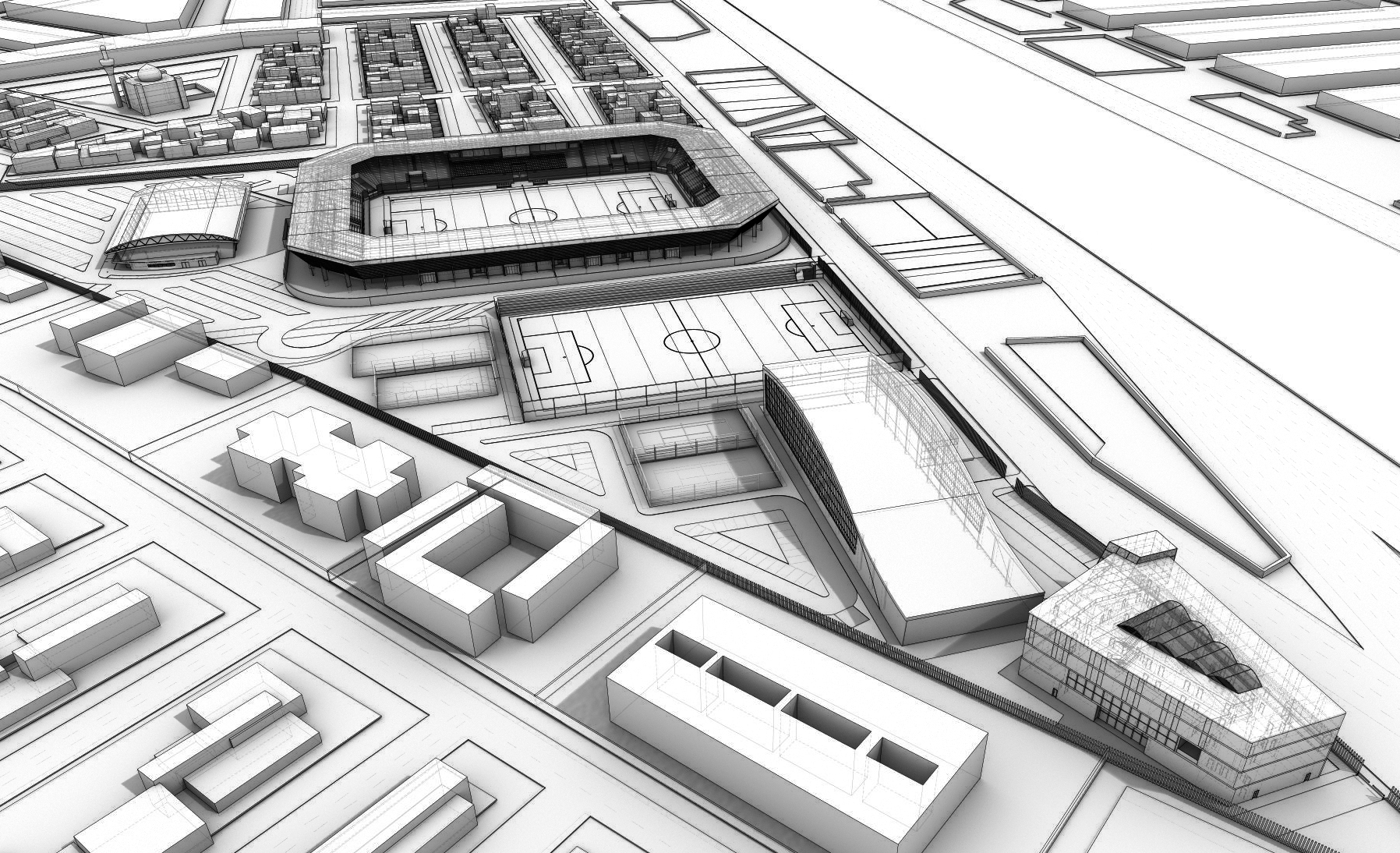 MODULAR STADIUM PROTOTYPES by JAVIER GARCIA ALDA architect - Architizer
