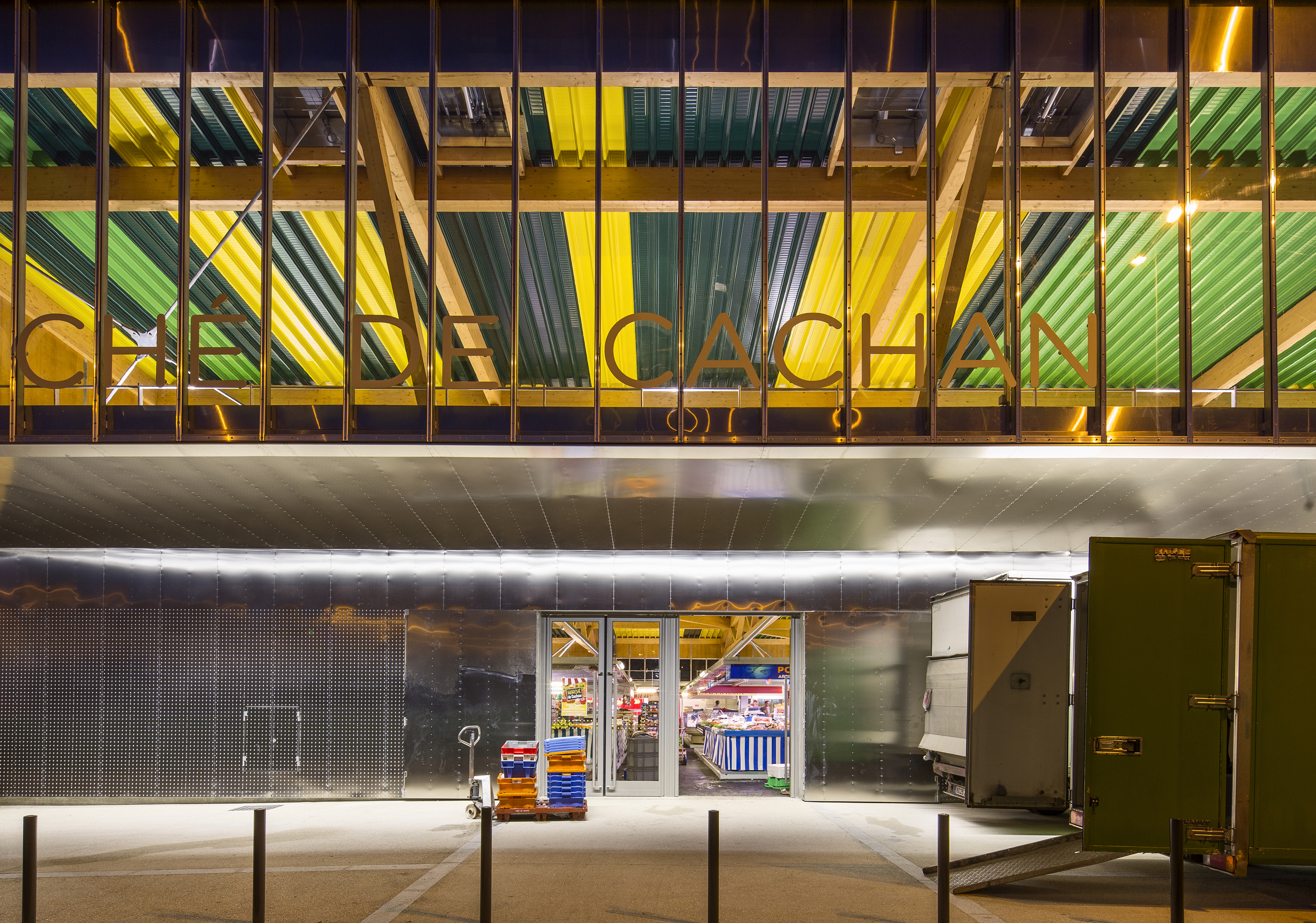 Cachan Covered Market by croixmariebourdon architectures - Architizer