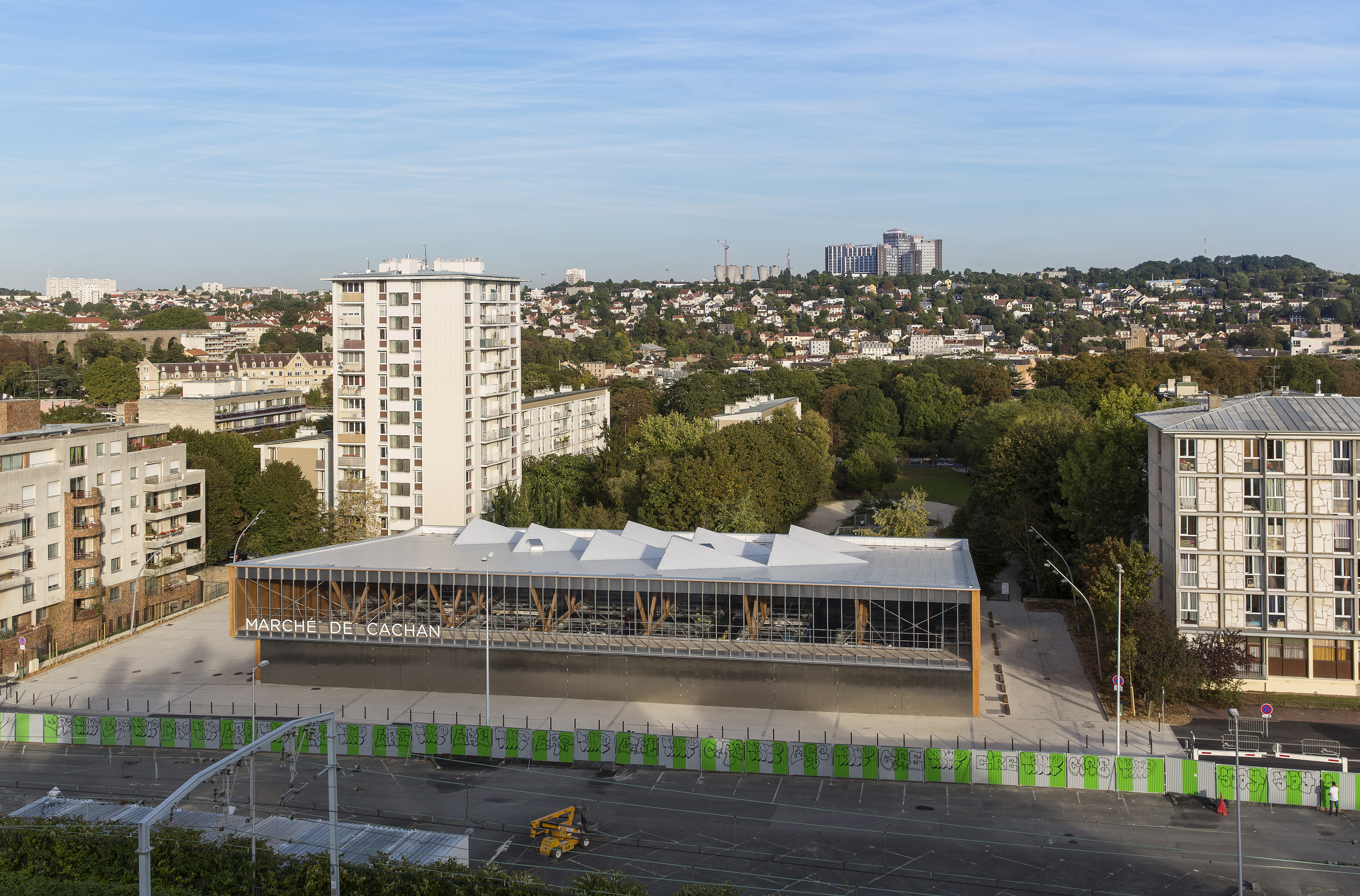 Cachan Covered Market by croixmariebourdon architectures - Architizer