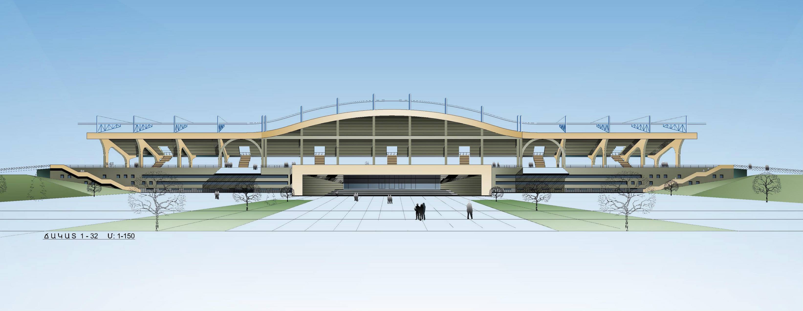Stadium Abovyan , Armenia by ZA architect LLC, Zareh Gharibyan - Architizer