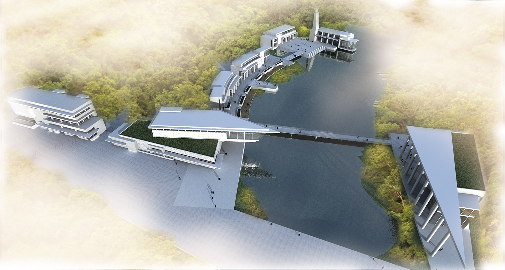 Licang Waterfront Master Plan By Da Architects And Planners Architizer