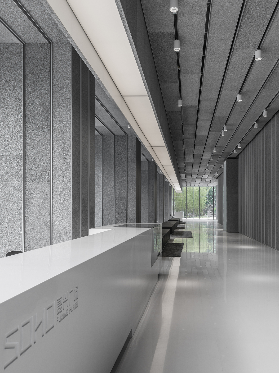 Aluminum Lobby in SOHO Fuxing Plaza by AIM Architecture - Architizer