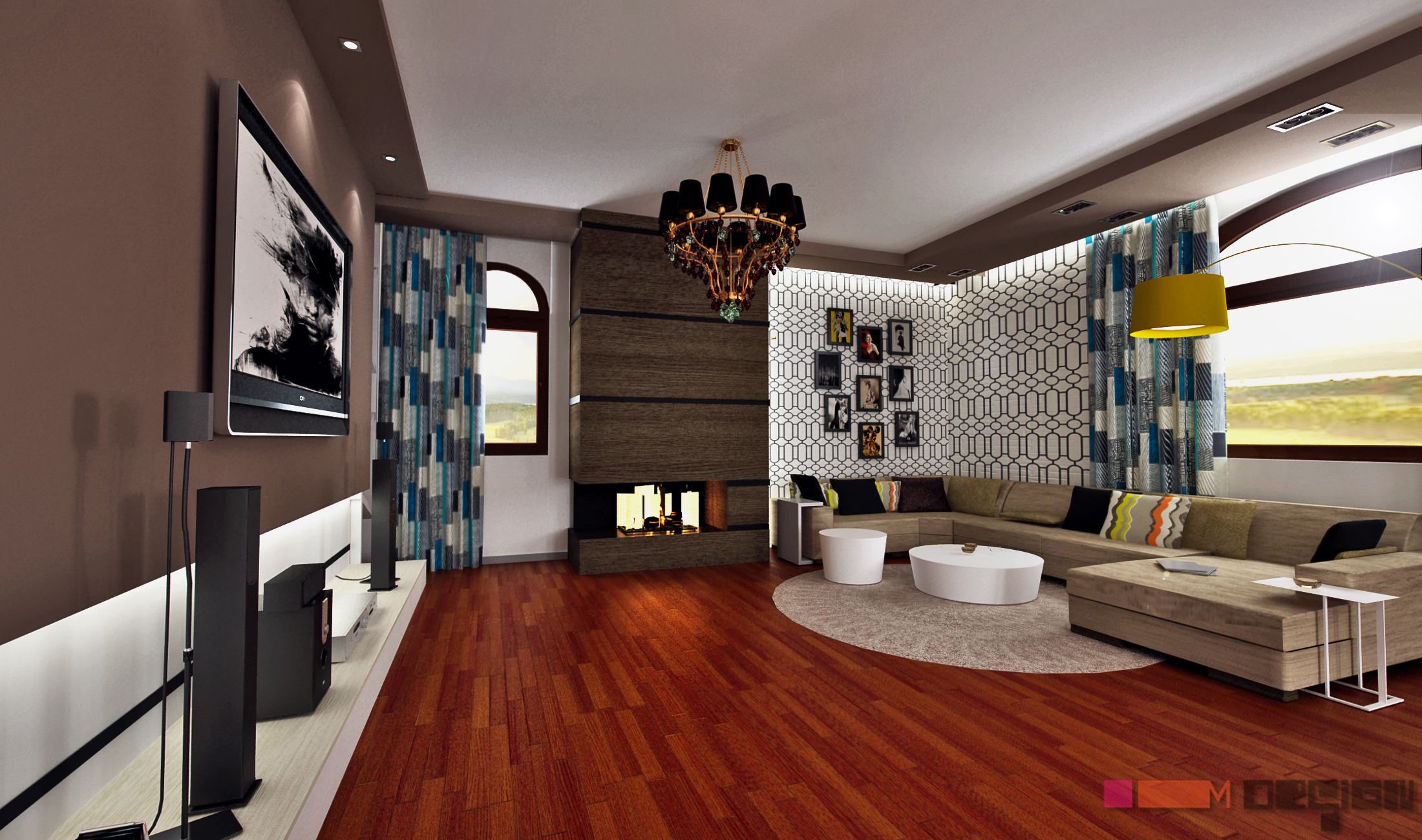 Private House interior design 2014 by Mario Dimitrov by M&K DESIGN AB ...