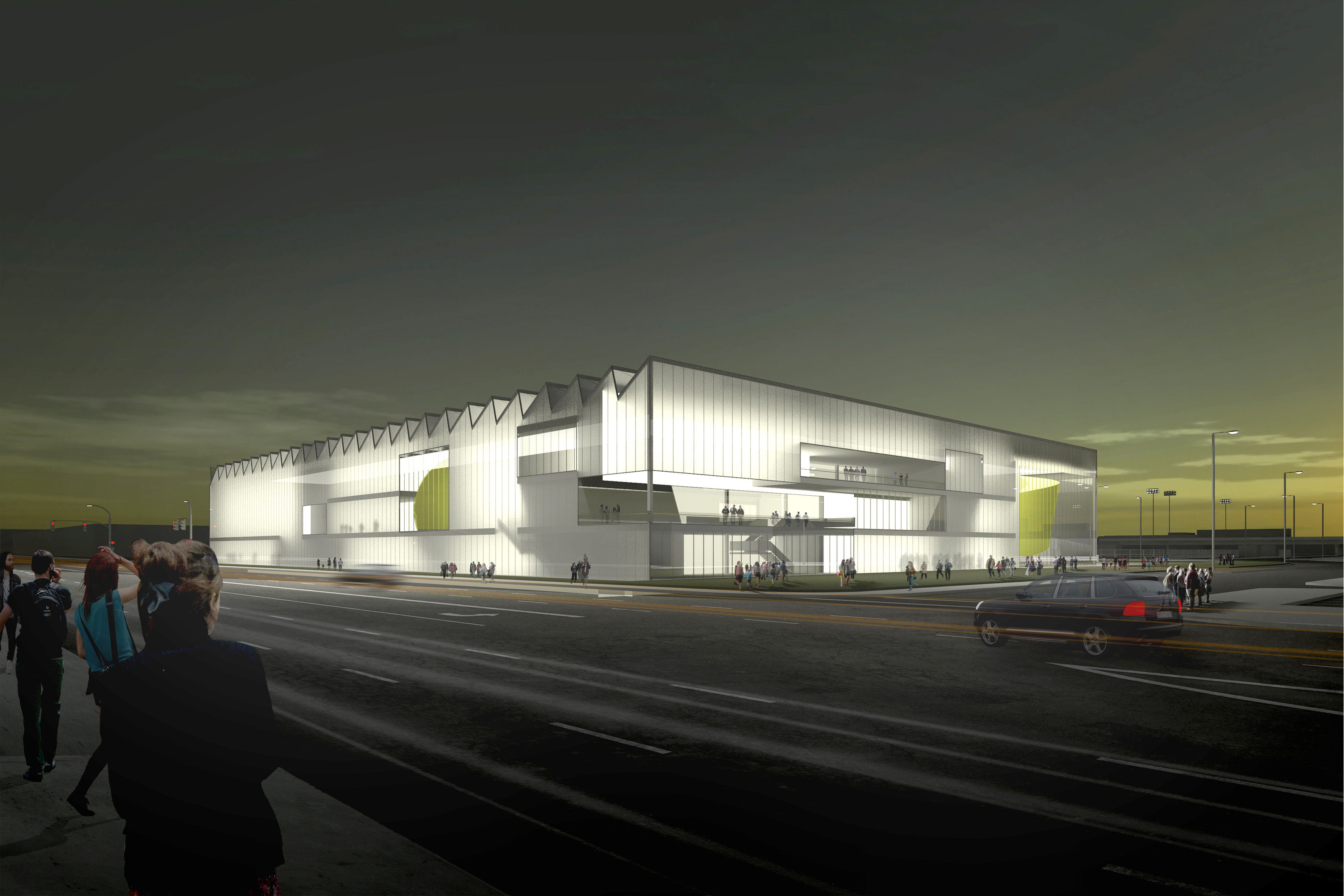 Basketball Training Facility and Corporate Campus by AECOM - Architizer