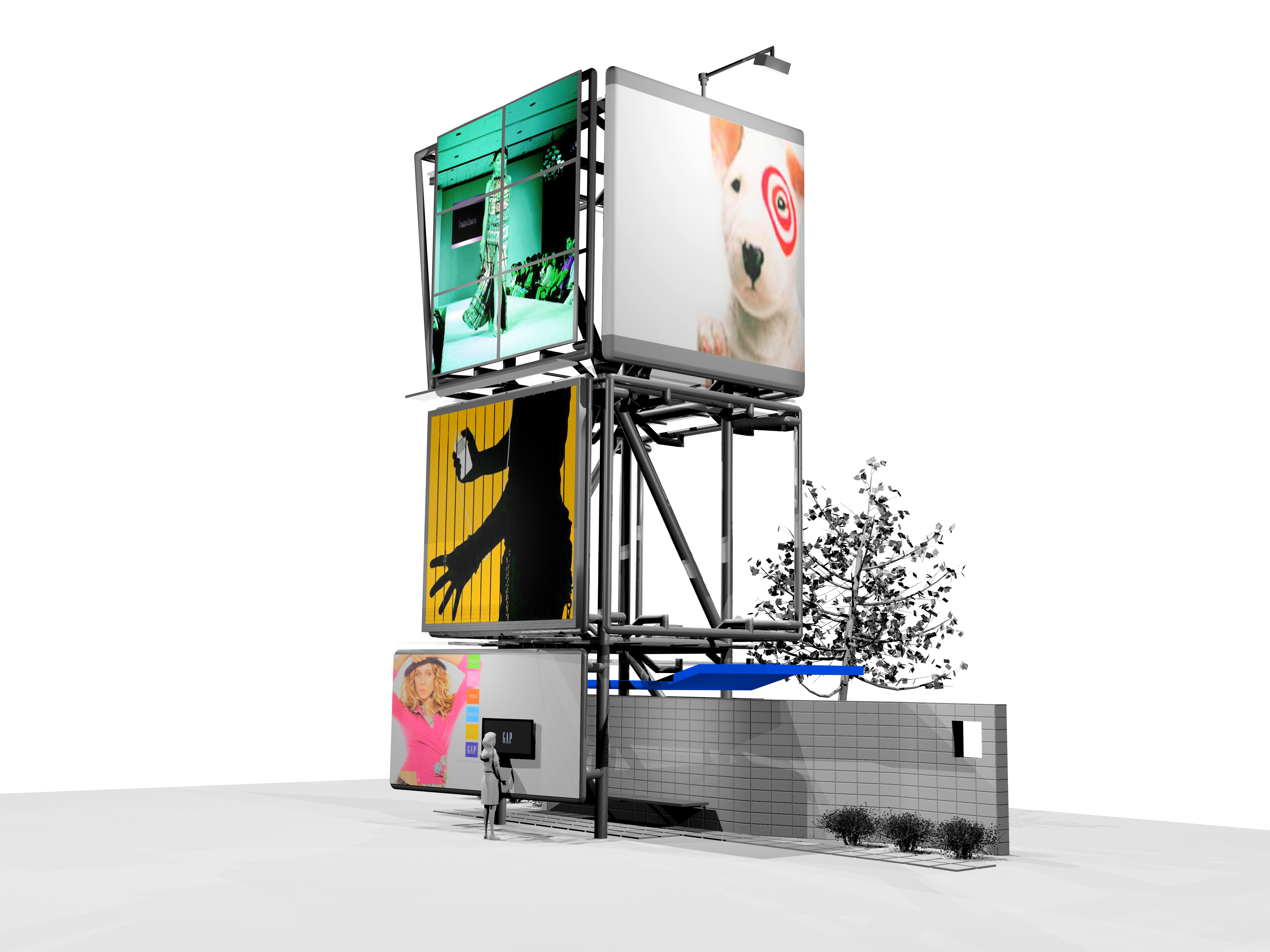 Billboard Ivestigation by +one Design I Construction - Architizer
