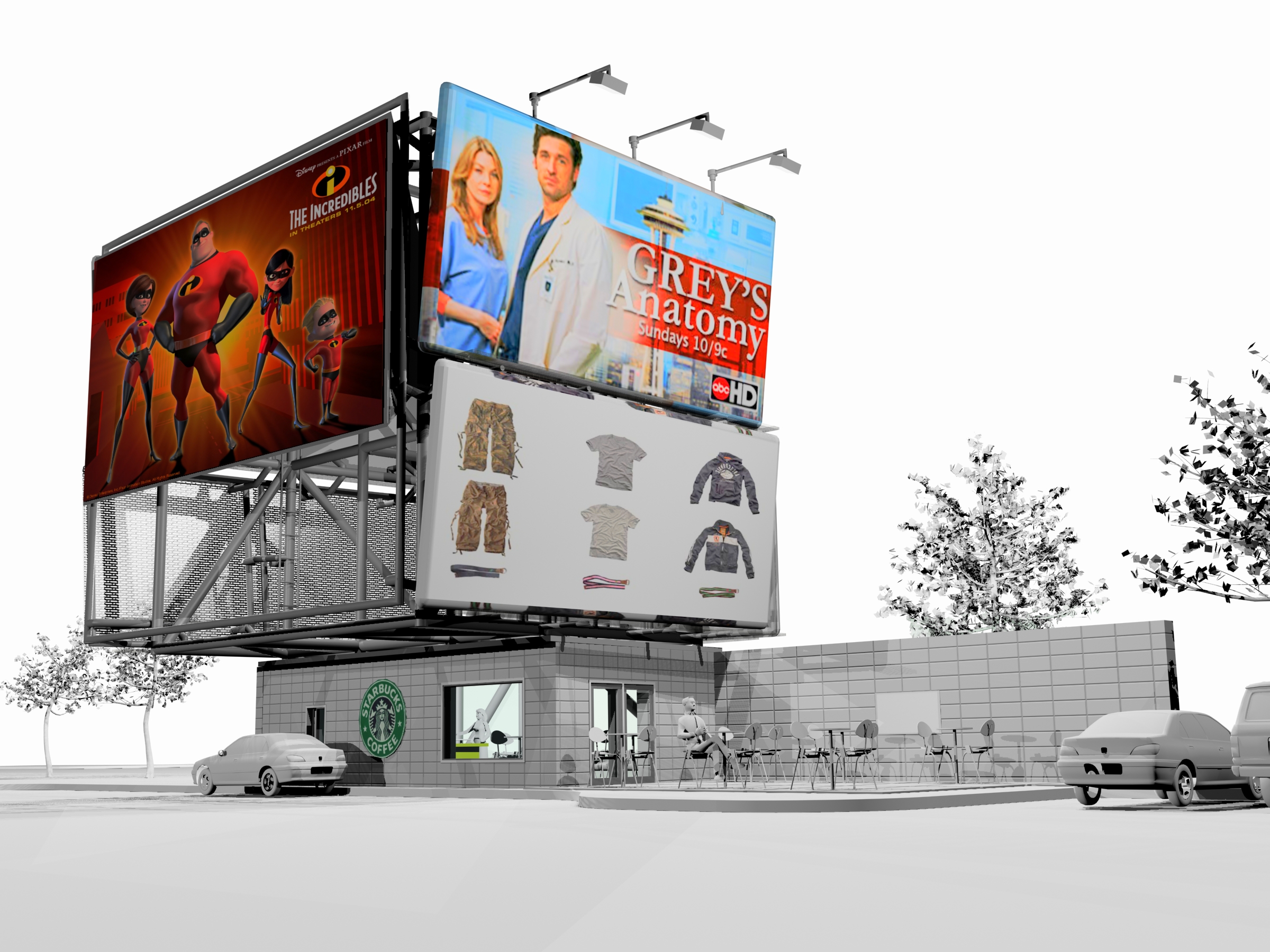 Billboard Ivestigation by +one Design I Construction - Architizer