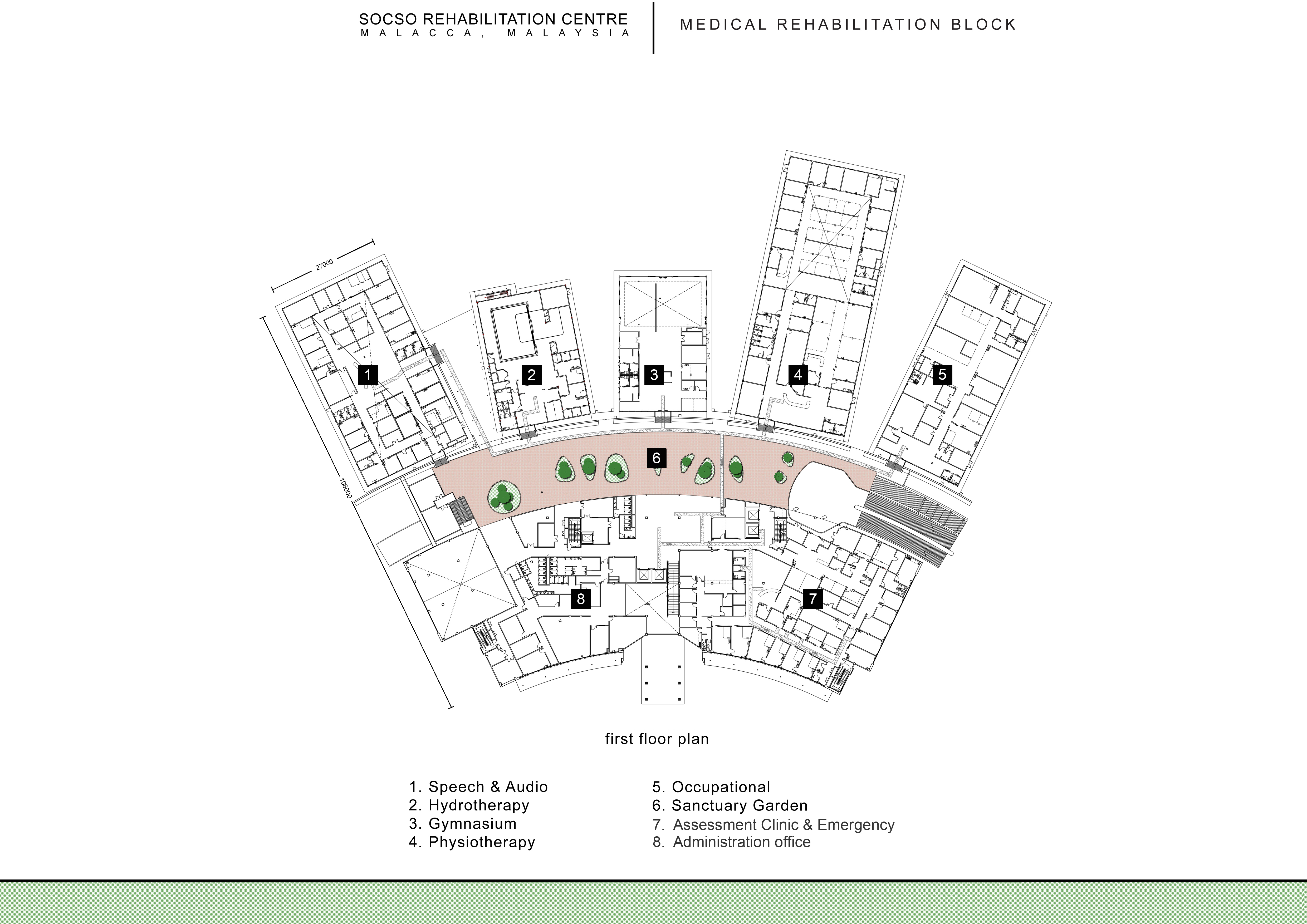 SOCSO Rehabilitation Centre by Anuar Aziz Architect (a member of Arte ...