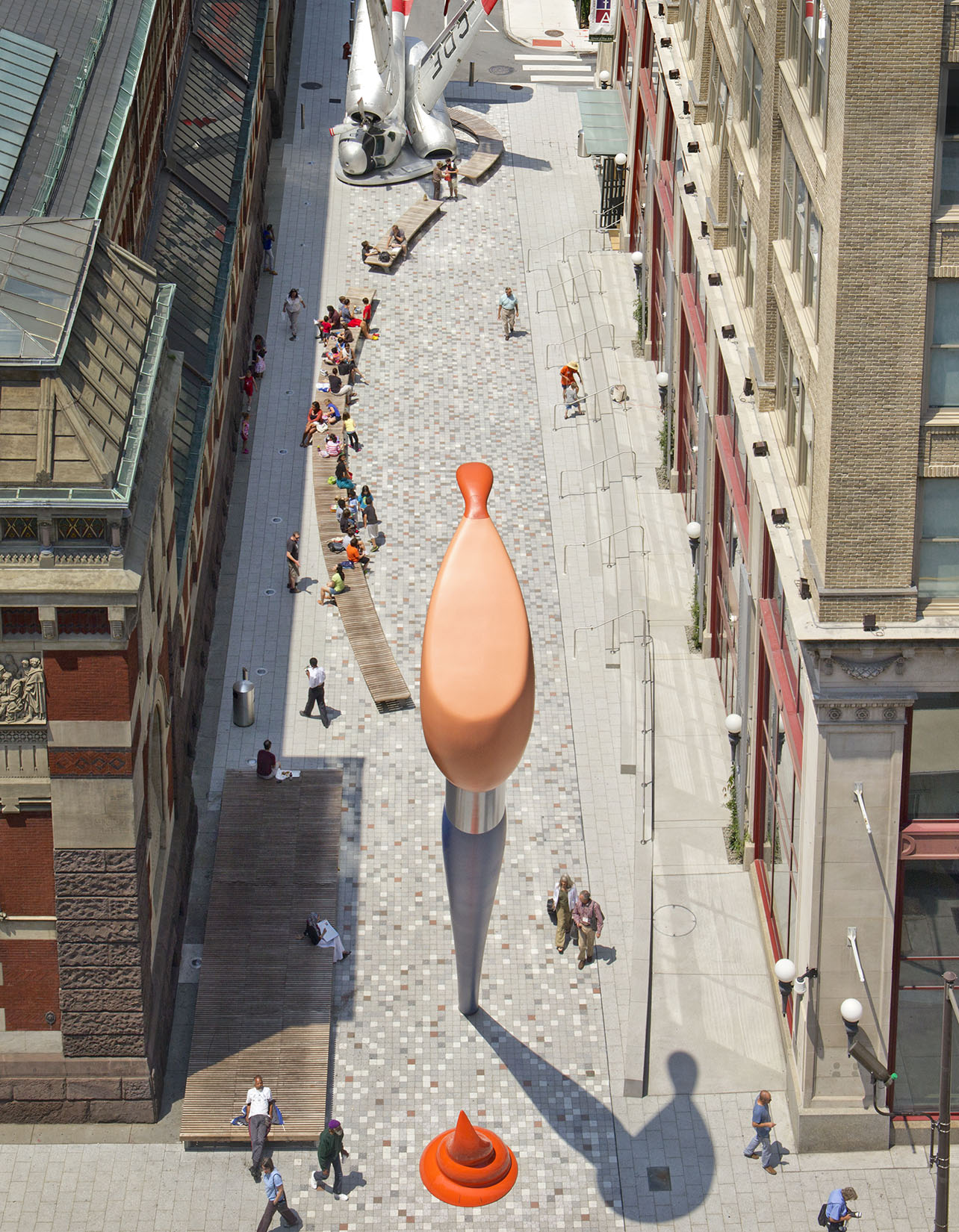 Lenfest Plaza at the Pennsylvania Academy of Fine Arts by LAND ...