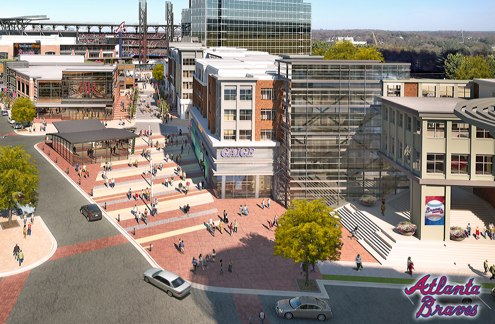 Suntrust Park - Braves Stadium by Wakefield Beasley & Associates ...