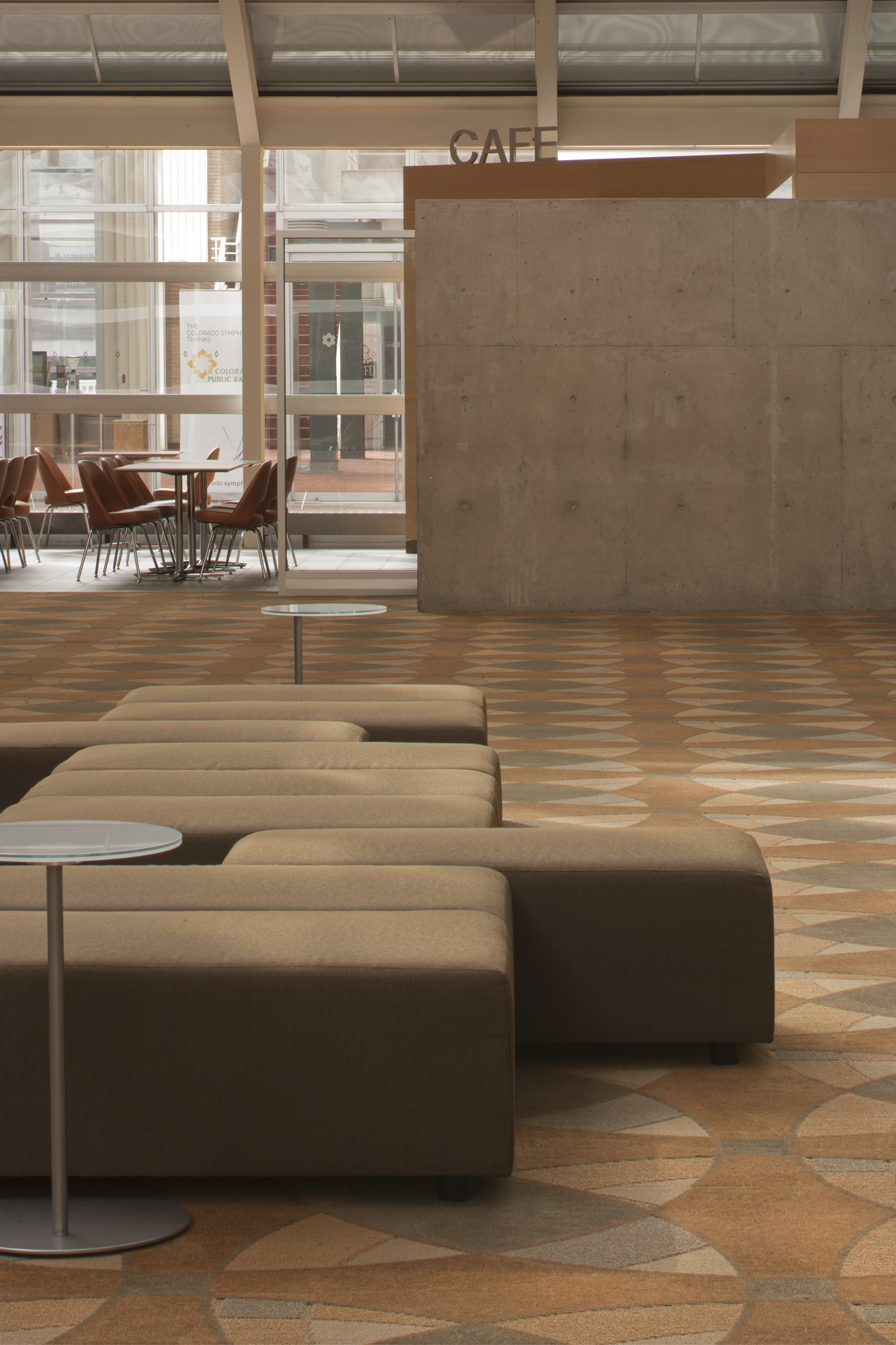 Helen Bonfils Theatre Lobby by Semple Brown Design, P.C. - Architizer