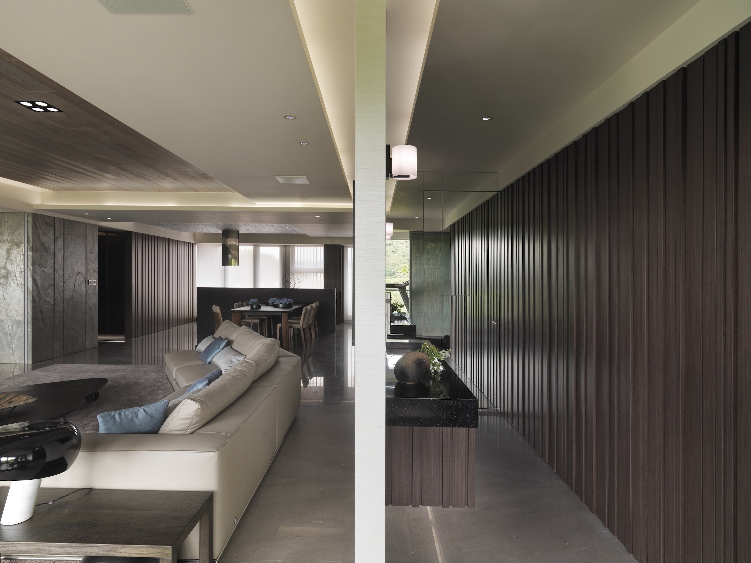 Between Doors and Walls by Chains Interior - Architizer