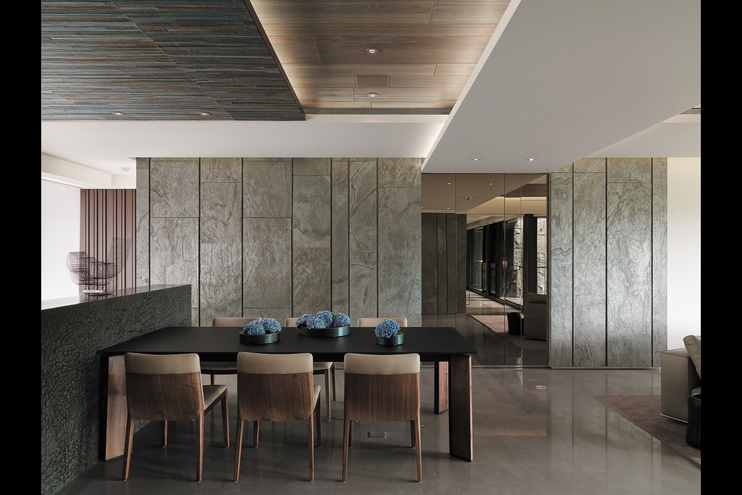 Between Doors and Walls by Chains Interior - Architizer