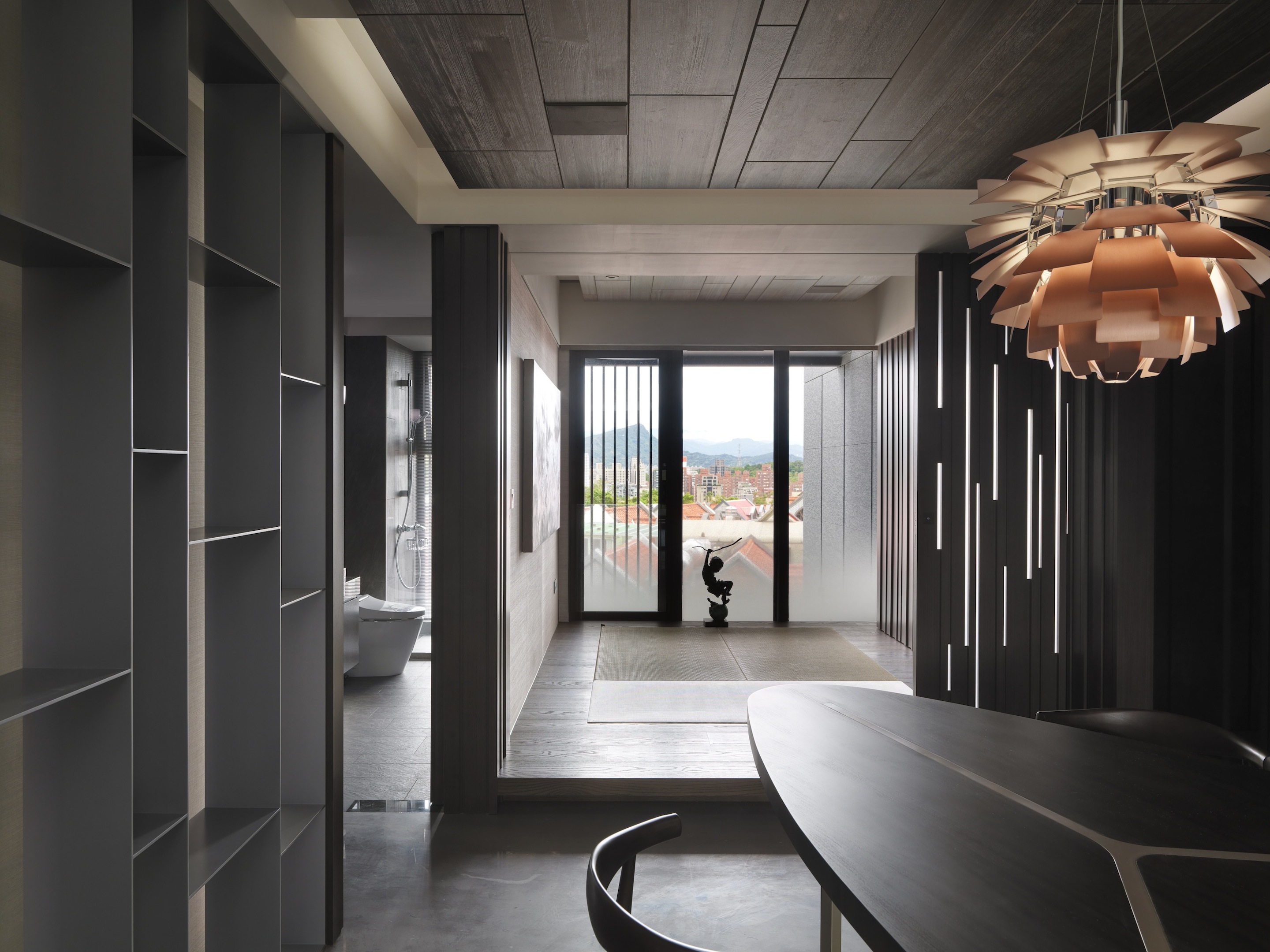 Between Doors and Walls by Chains Interior - Architizer