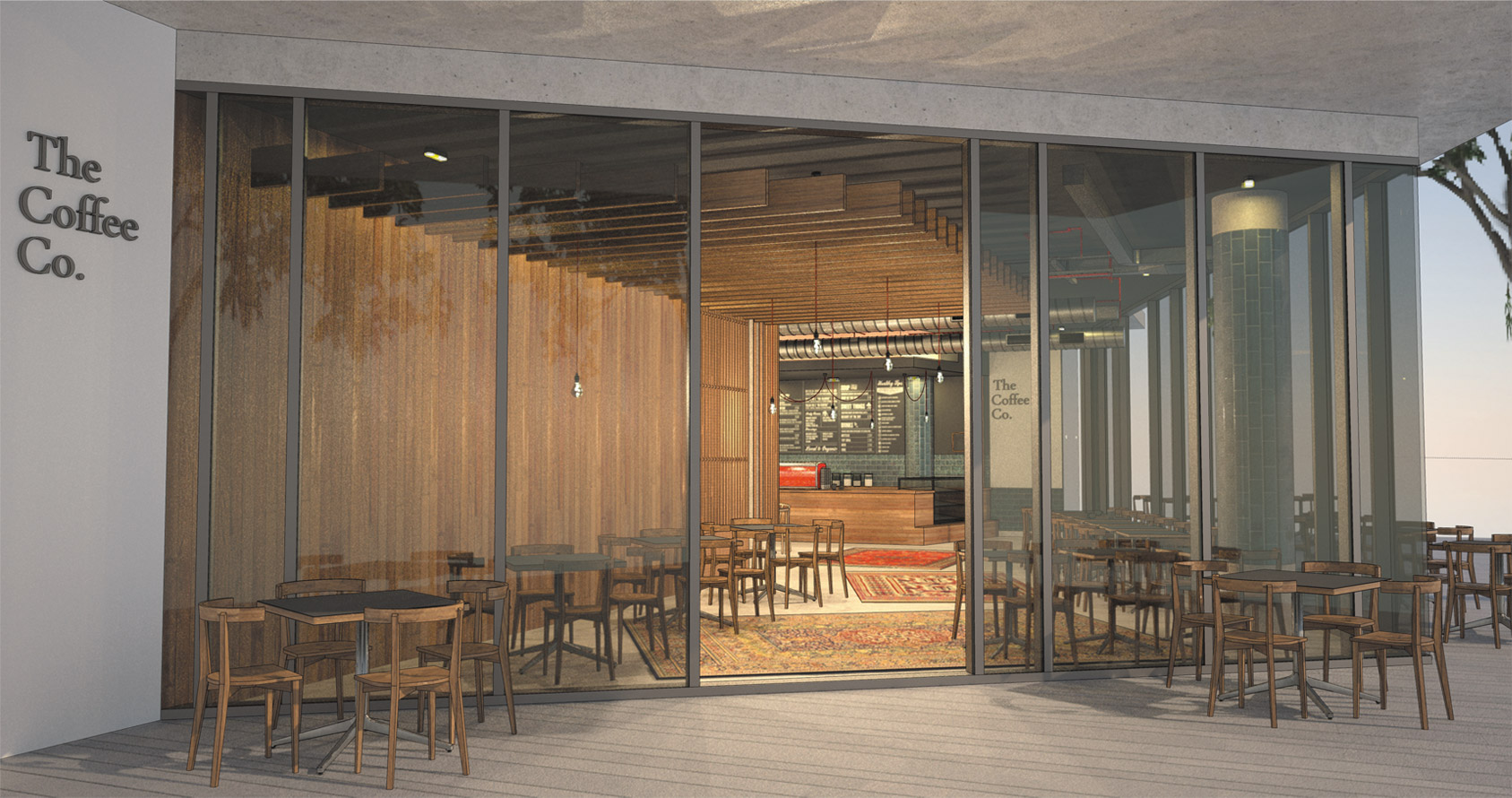 The Coffee Co - concept cafe by Kelder Architects - Architizer