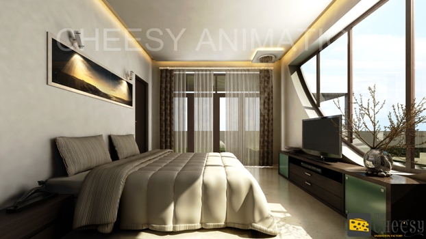 Residential 3D Interior Rendering by THe Cheesy Animation Factory ...