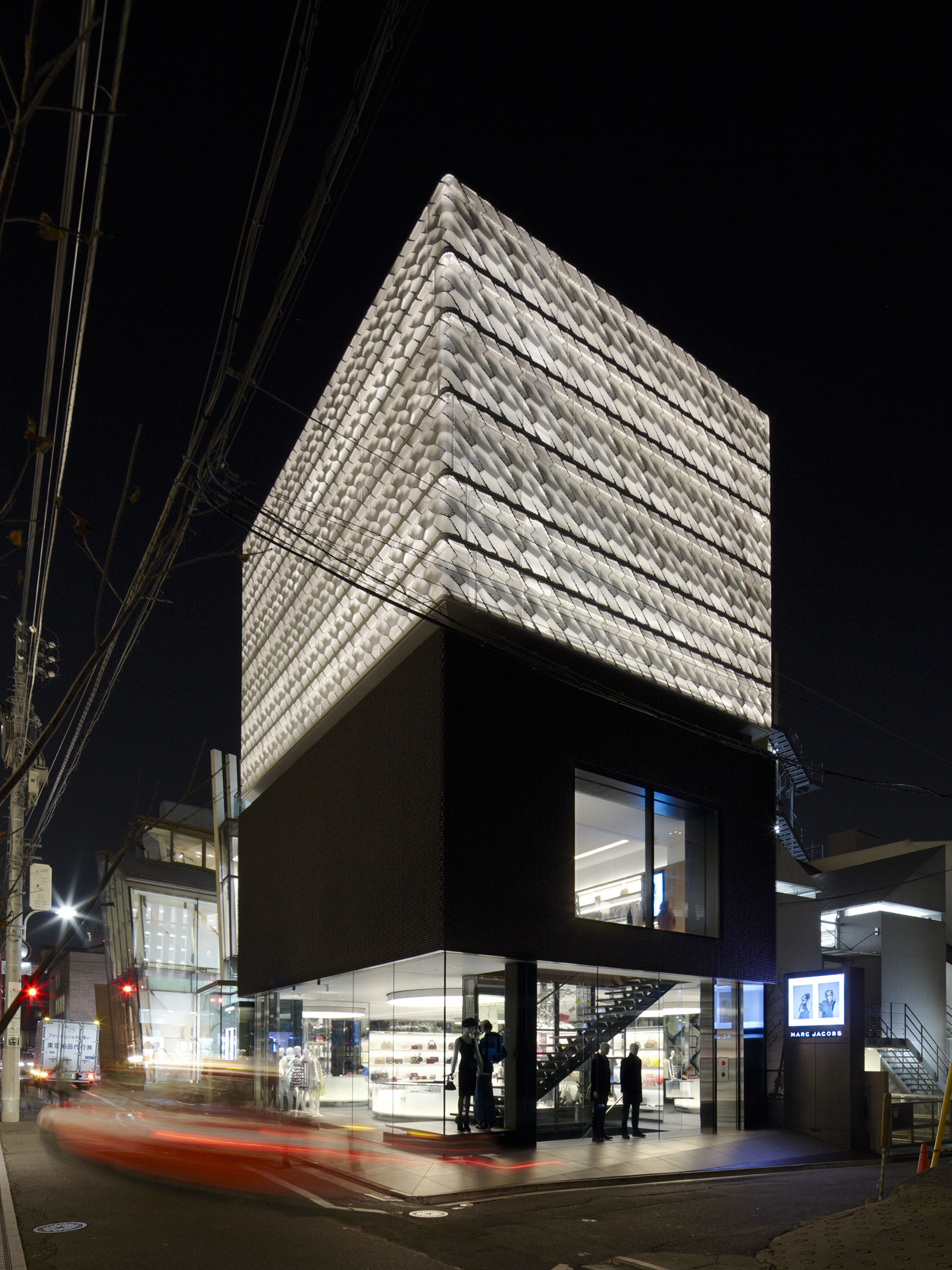 Marc Jacobs Tokyo Building by Jaklitsch / Gardner Architects - Architizer