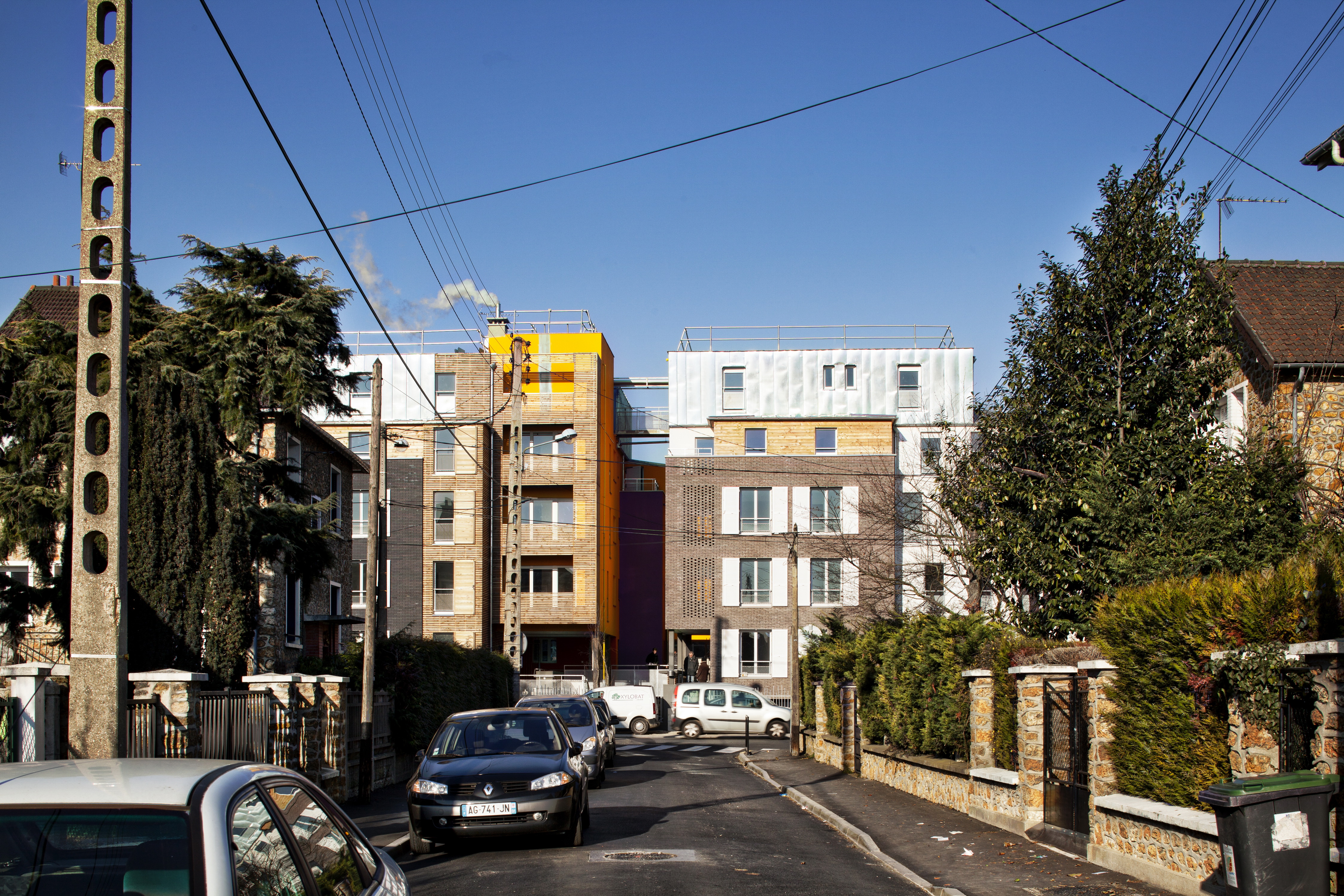 Social housing in Athis-Mons (Immobilière 3F) - Architizer