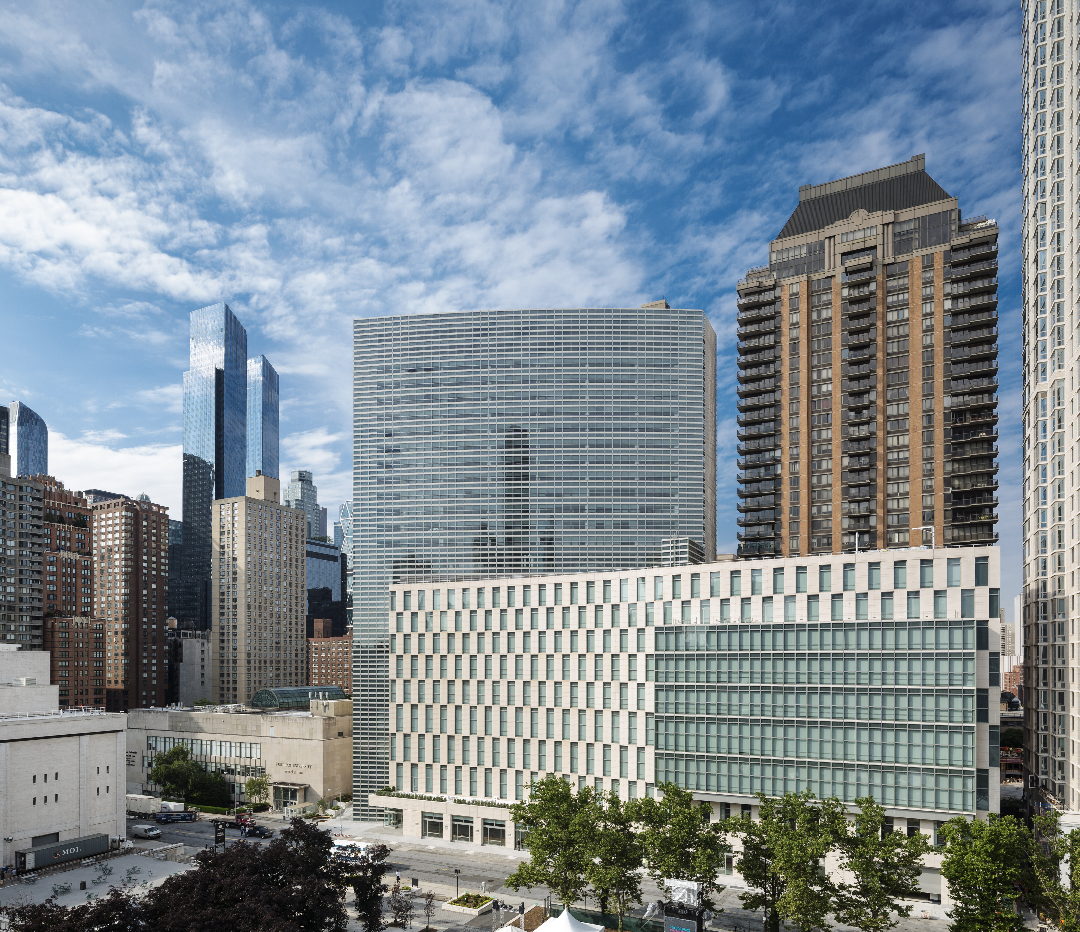 Law School and Residence Hall, Fordham University Lincoln Center Campus ...