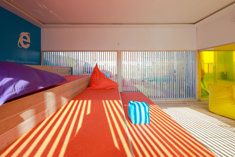 Microsoft Pavilion in the Olympic Park by Nowadays office - Architizer