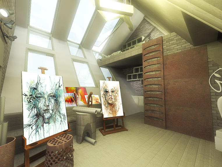 Atelier of the future by Mira Trosic architect - Architizer