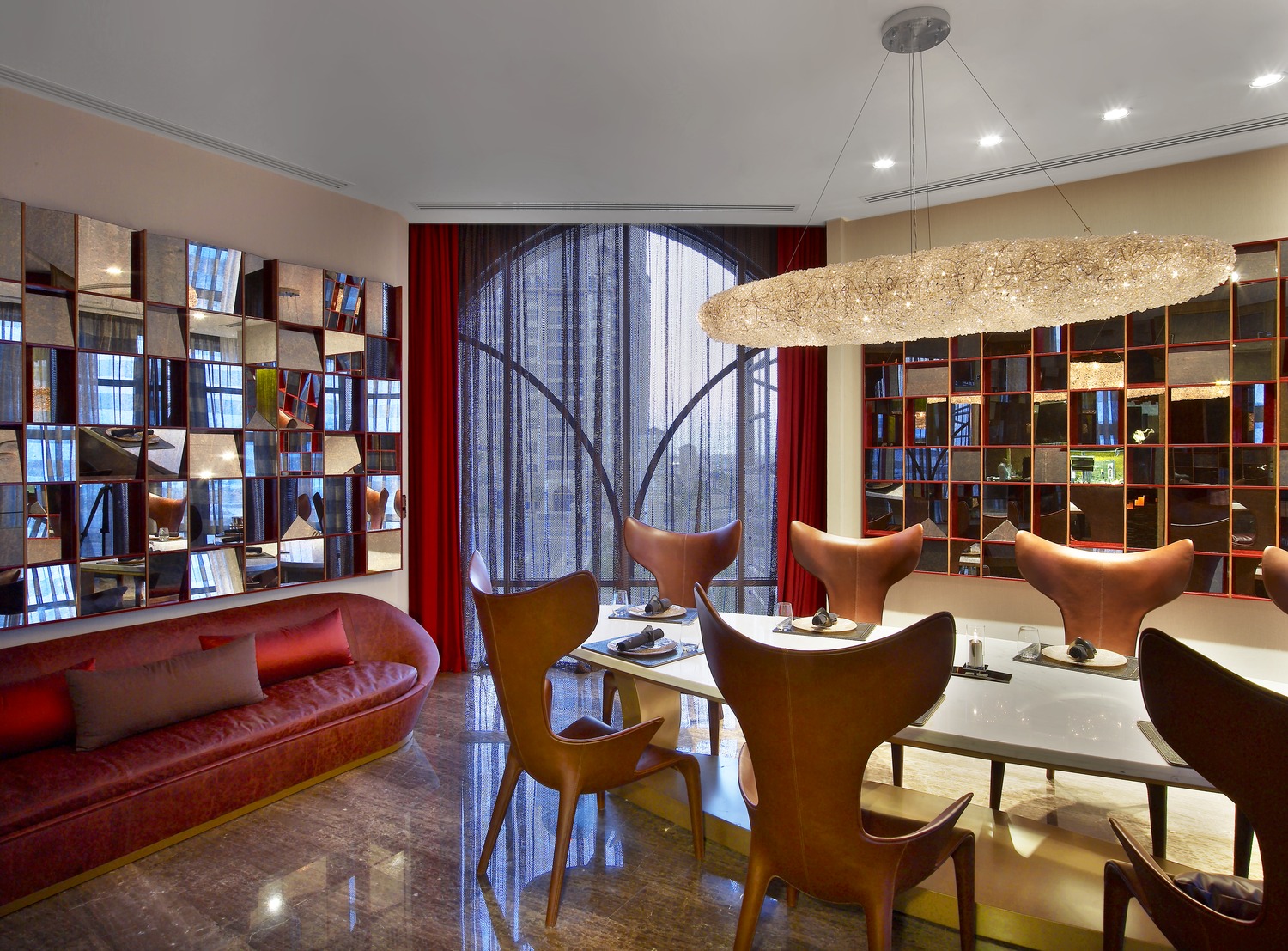 Astor Grill at The St. Regis Doha by Rockwell Group, Madrid - Architizer