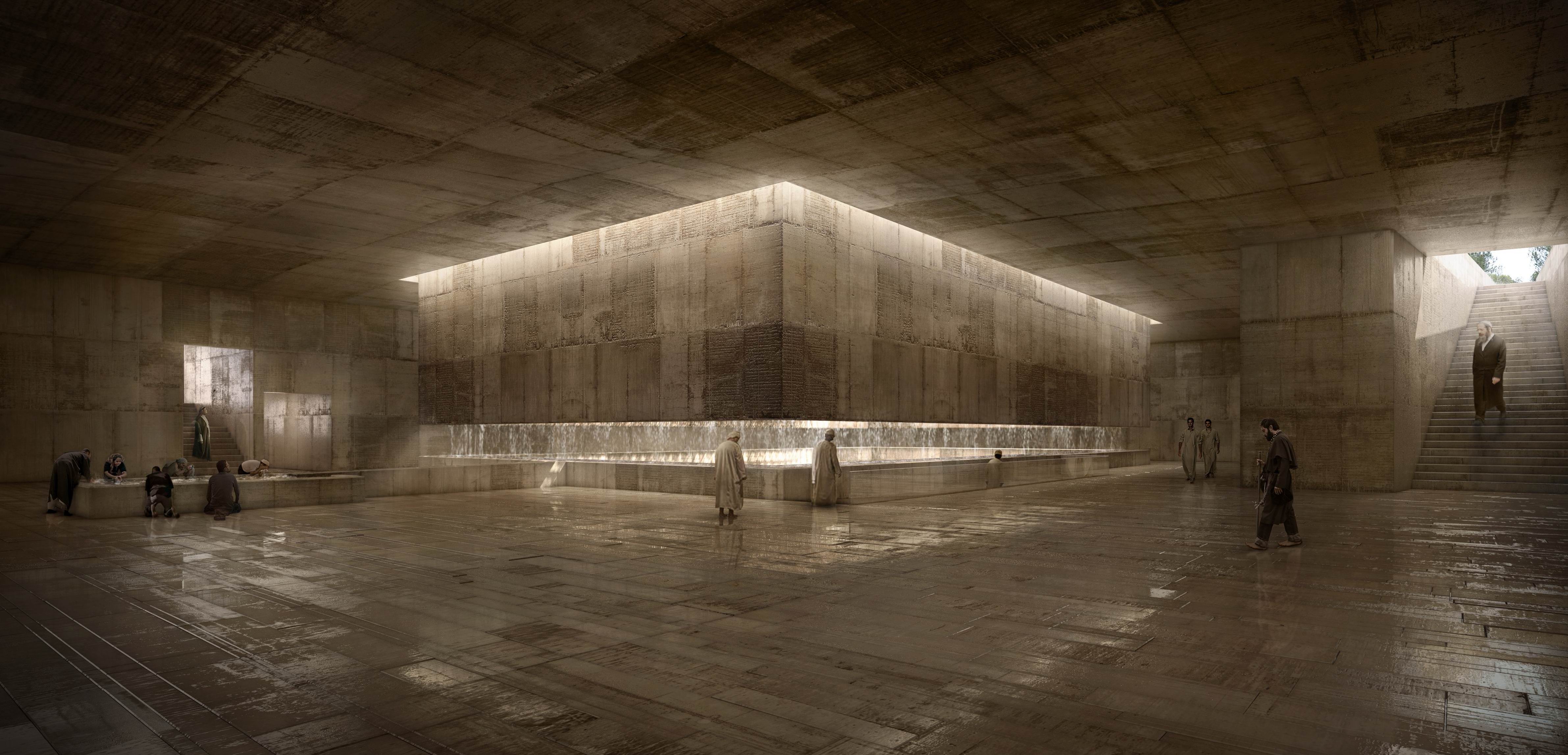 Idea 1052686: Multiconfesional Religious Center by Line Art ...