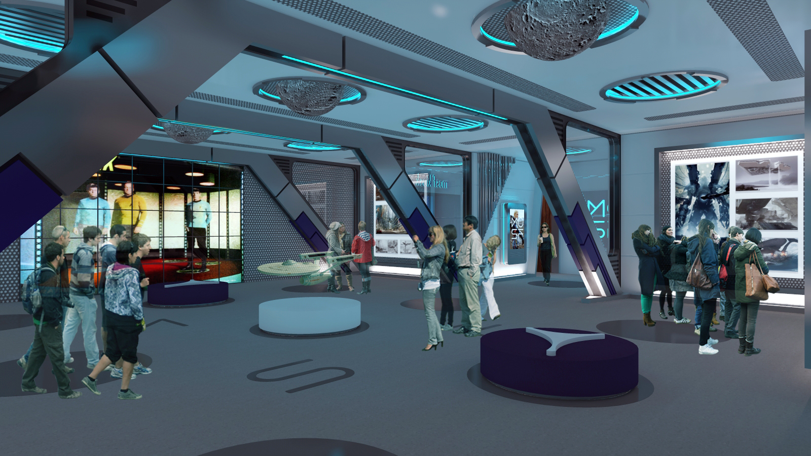 Museum of Science Fiction by Hakan İmert Interiors - Architizer