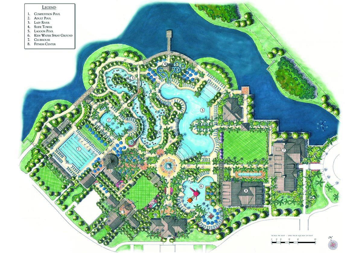 Nocatee Amenities and Aquatics by ELM | Ervin Lovett Miller - Architizer