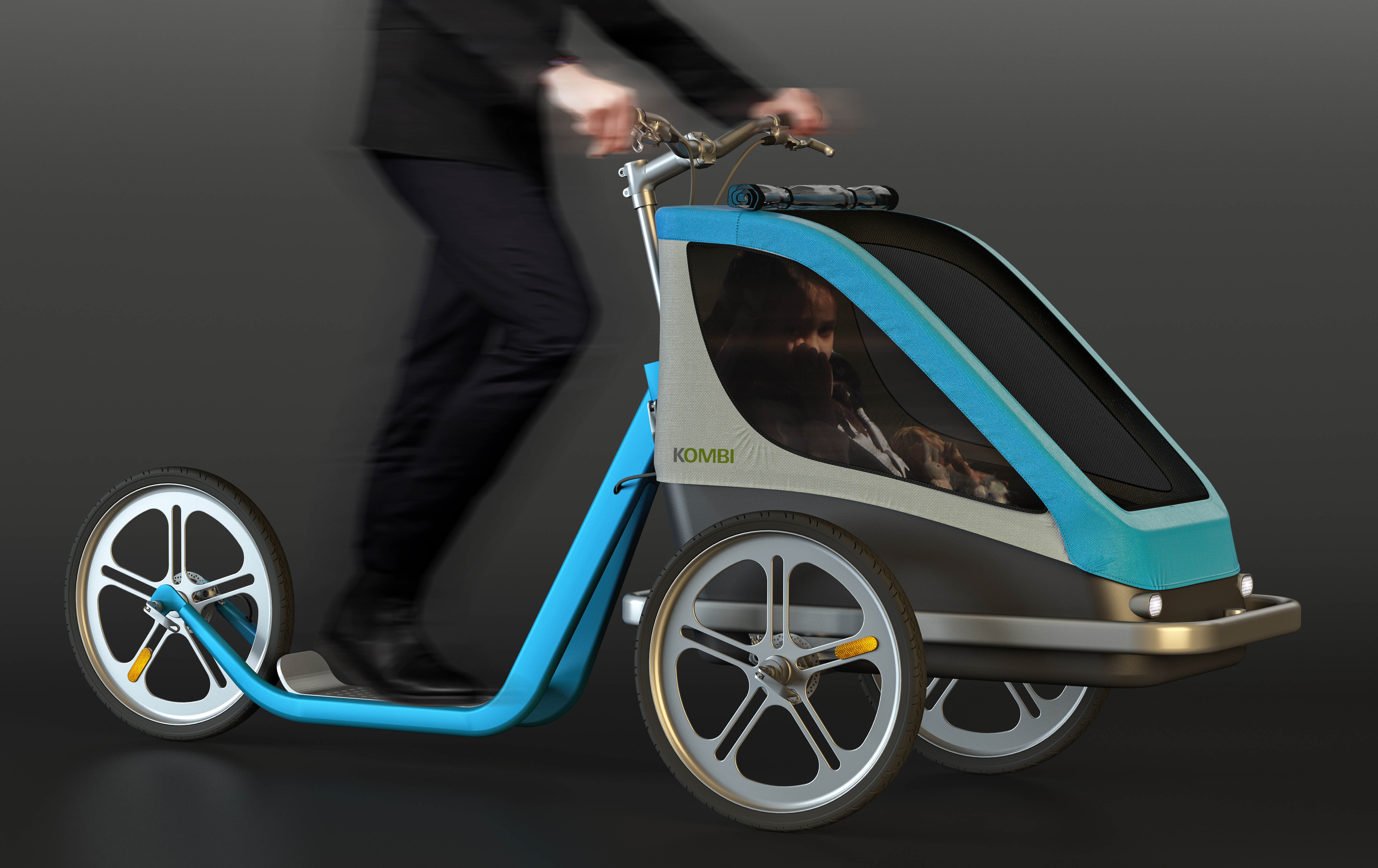 KOMBI the modular urban scooter by TOPO DESIGN - Architizer