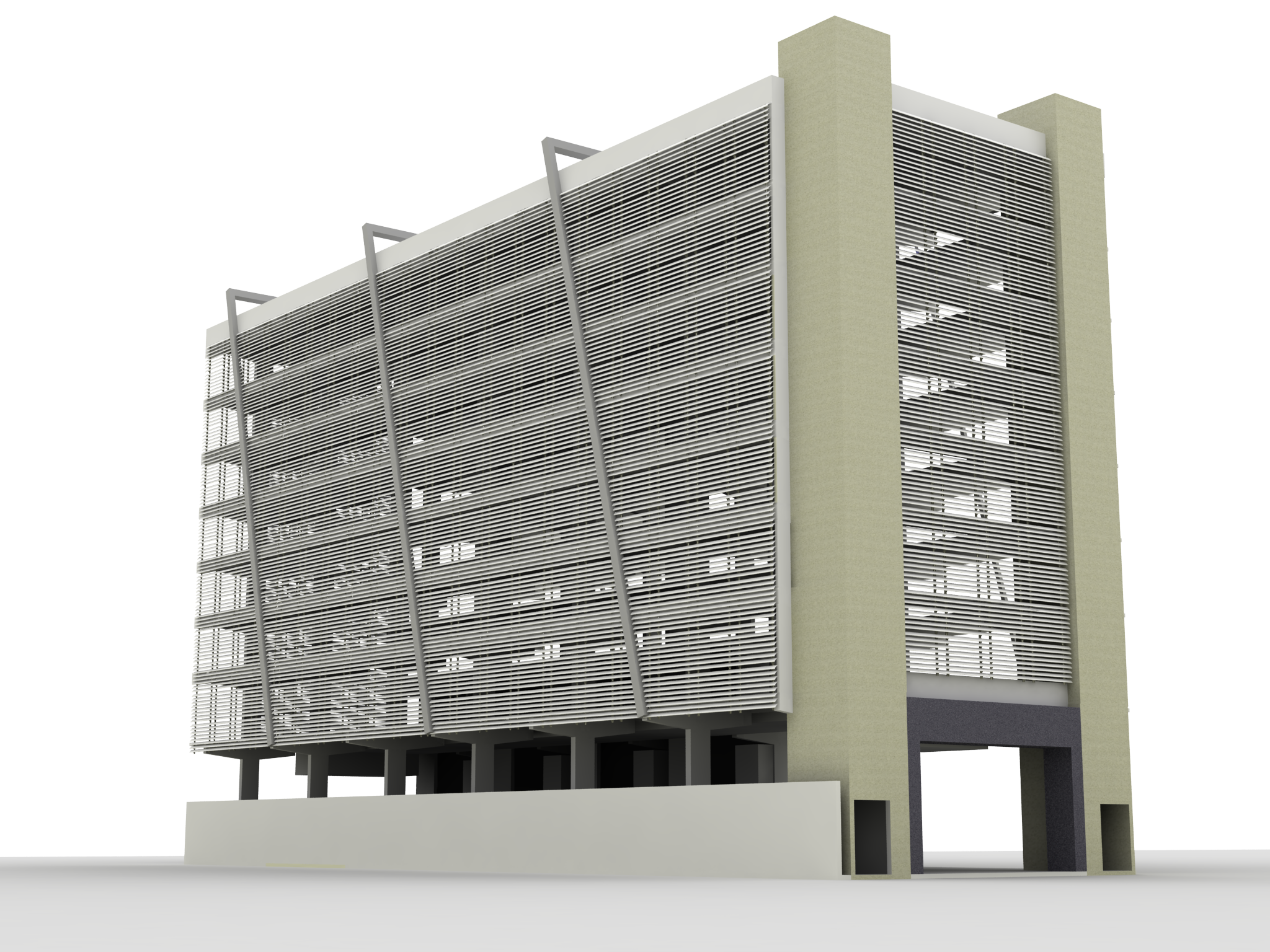 Automated Multi Level Car Parking by STUDIO 7 ARCHITECTS - Architizer