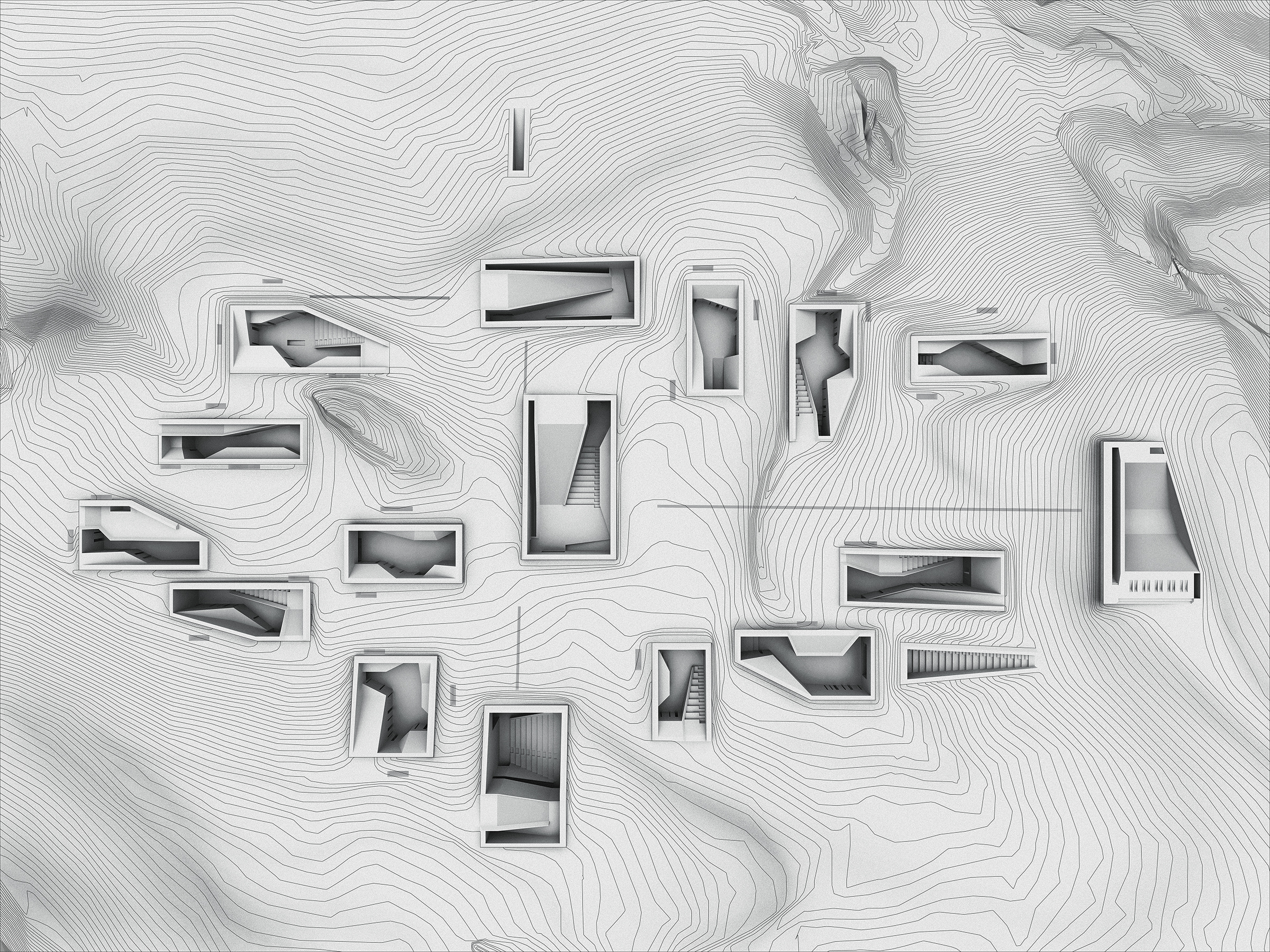 Wadi Rum Excavated Sanctuaries by Rasem Kamal - Architizer